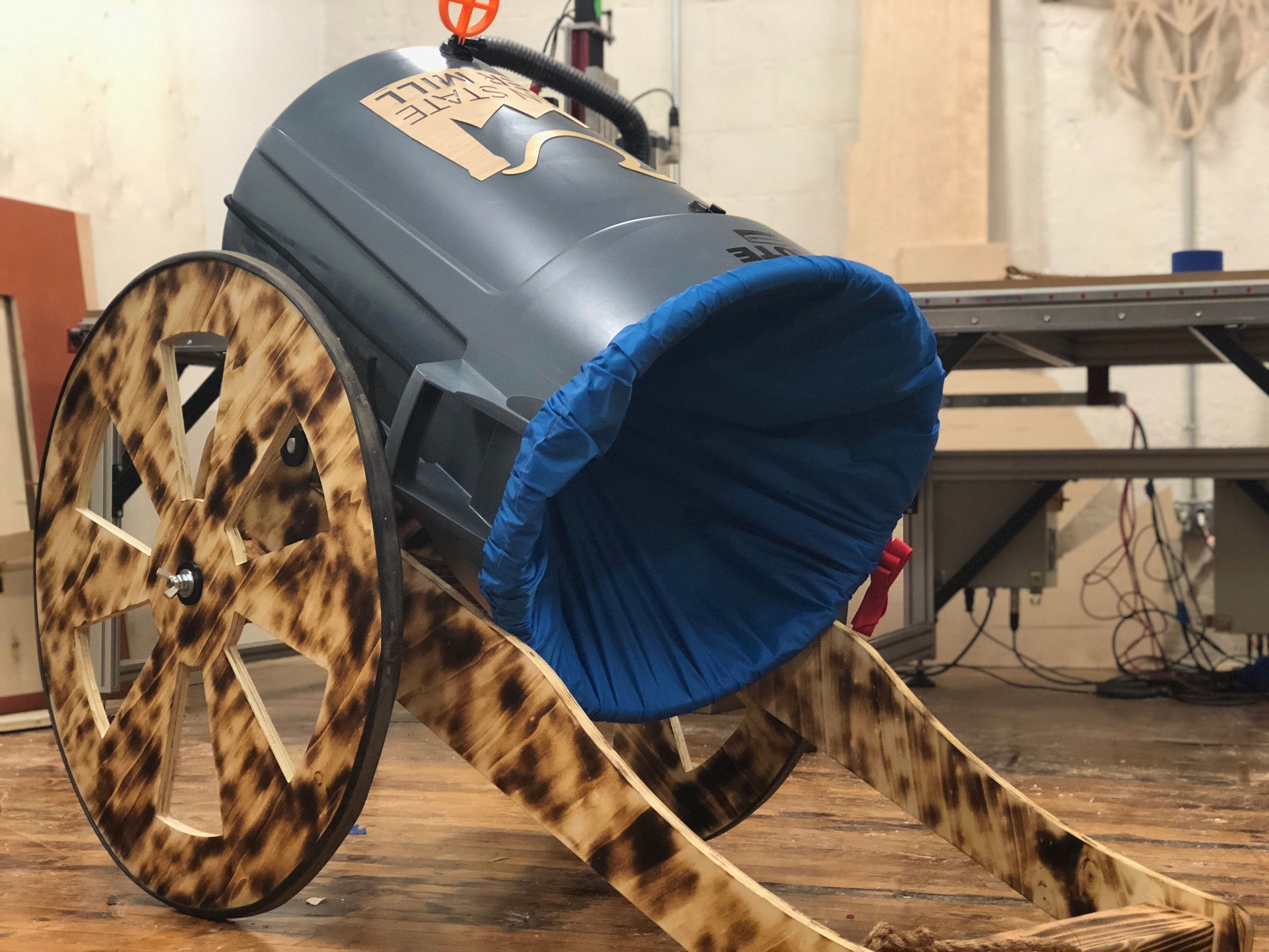 Making a Giant Vortex Cannon (and Making It Look Cool) : 9 Steps (with ...