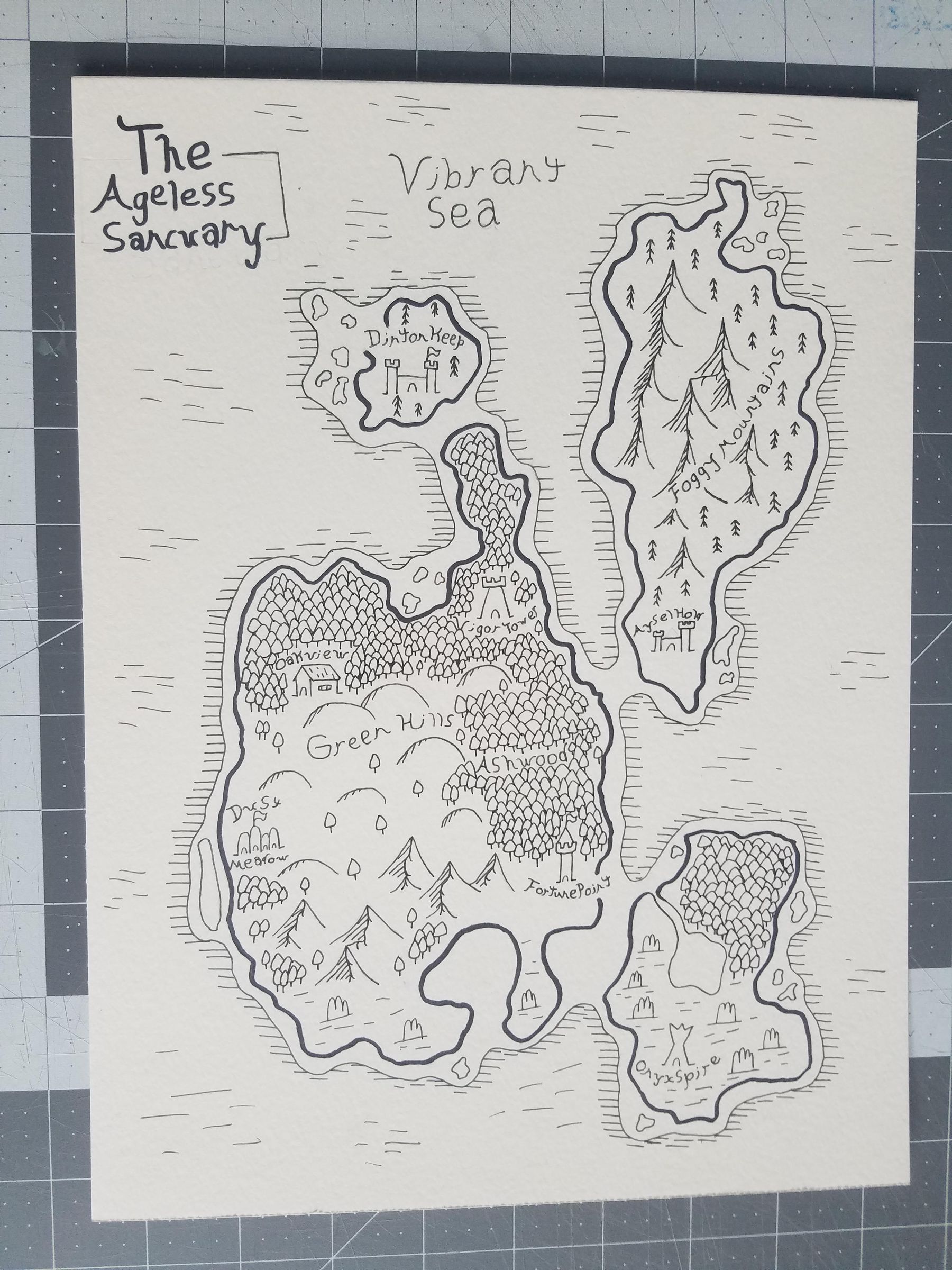 How to Draw Fantasy Maps : 16 Steps (with Pictures) - Instructables