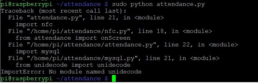 Attendance System Using Raspberry Pi and NFC Tag Reader : 4 Steps ...