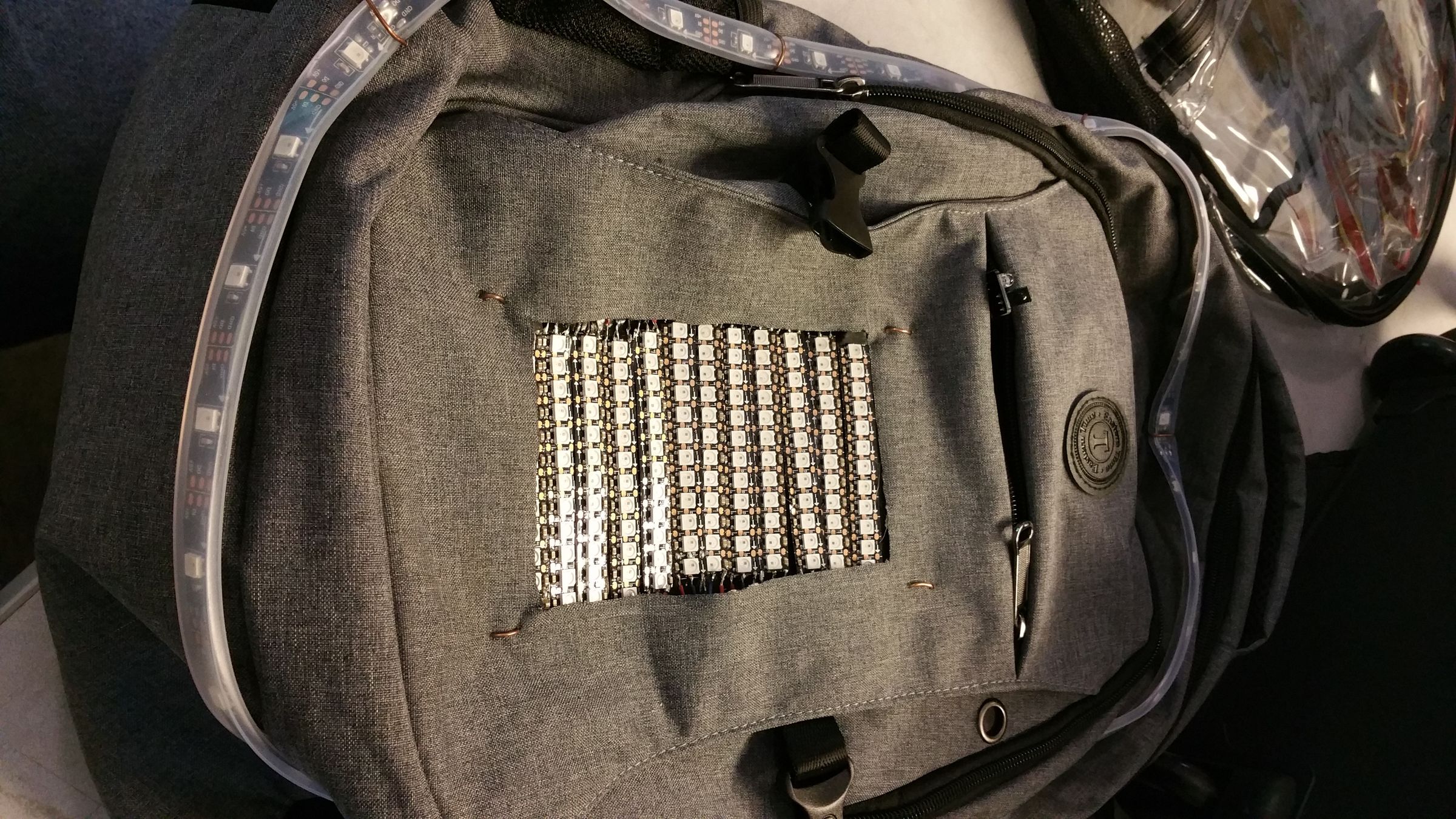 LED Microwave Radar Backpack : 5 Steps - Instructables