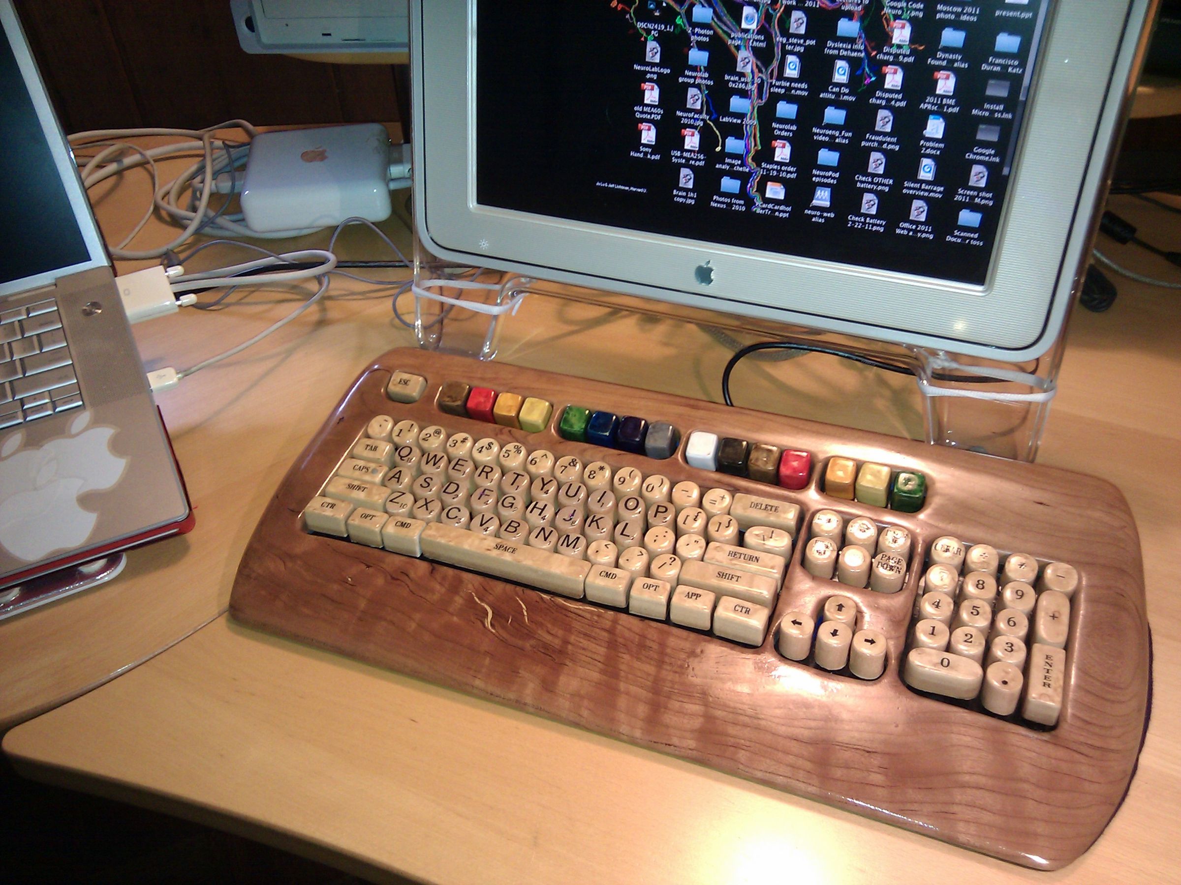 Wooden Computer Keyboard by Steve M. Potter : 24 Steps (with Pictures ...