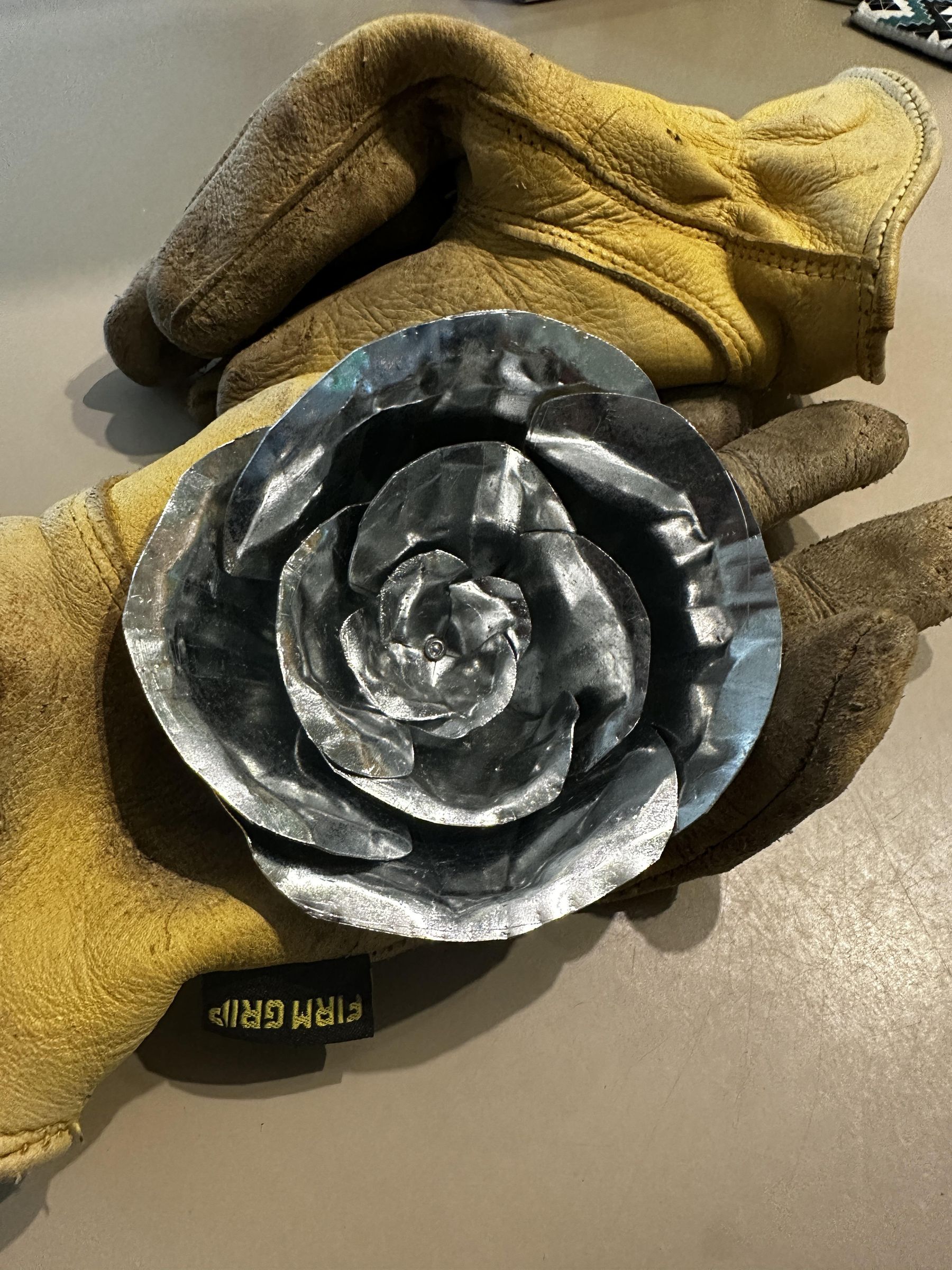 Easy Sheet Metal Flower : 6 Steps (with Pictures) - Instructables
