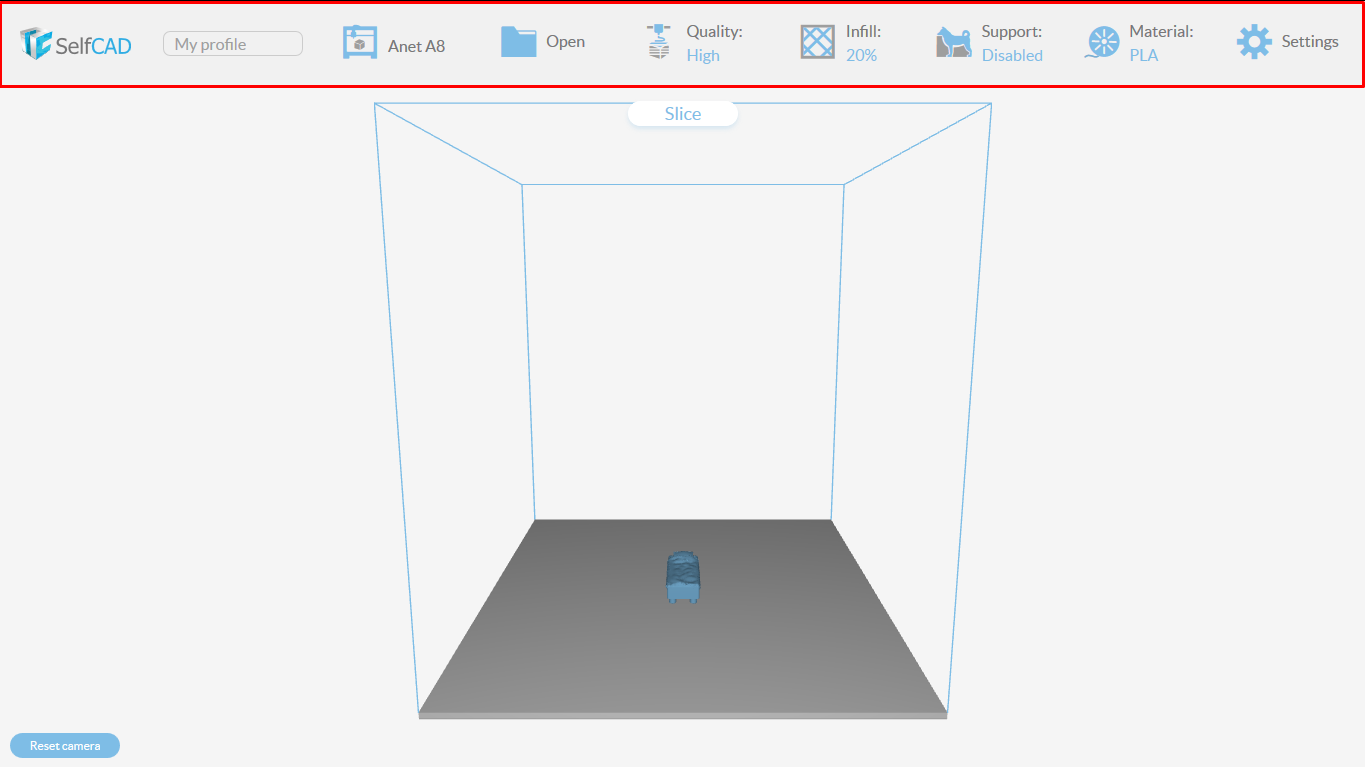 3.1. Slicer Interface | Learn SelfCAD : 10 Steps - Instructables