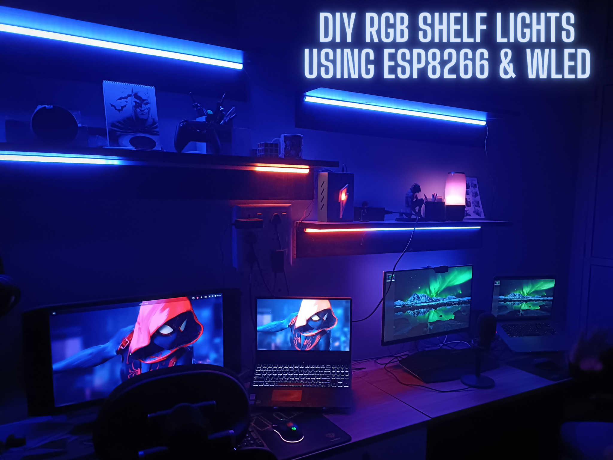 DIY RGB Shelf Lights Using ESP8266 & WLED : 4 Steps (with Pictures) - Instructables