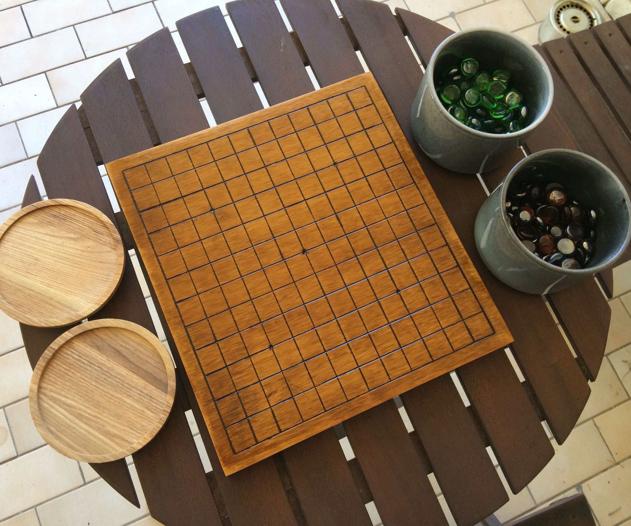 How to Make (and Play) Go / Igo / Weiqi / Baduk : 8 Steps (with ...