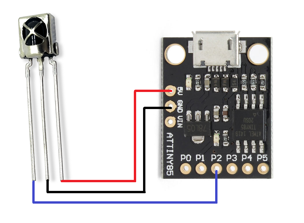 Digispark IR Receiver Keyboard : 8 Steps - Instructables