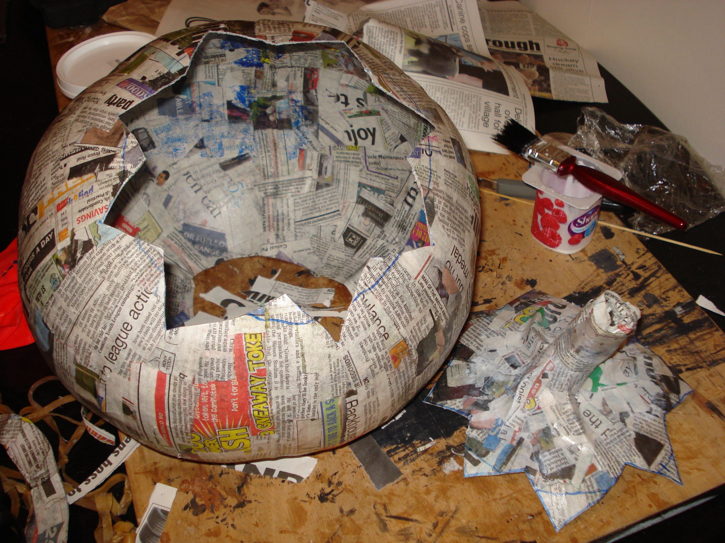 Pumpkin Head Halloween Costume : 6 Steps - Instructables