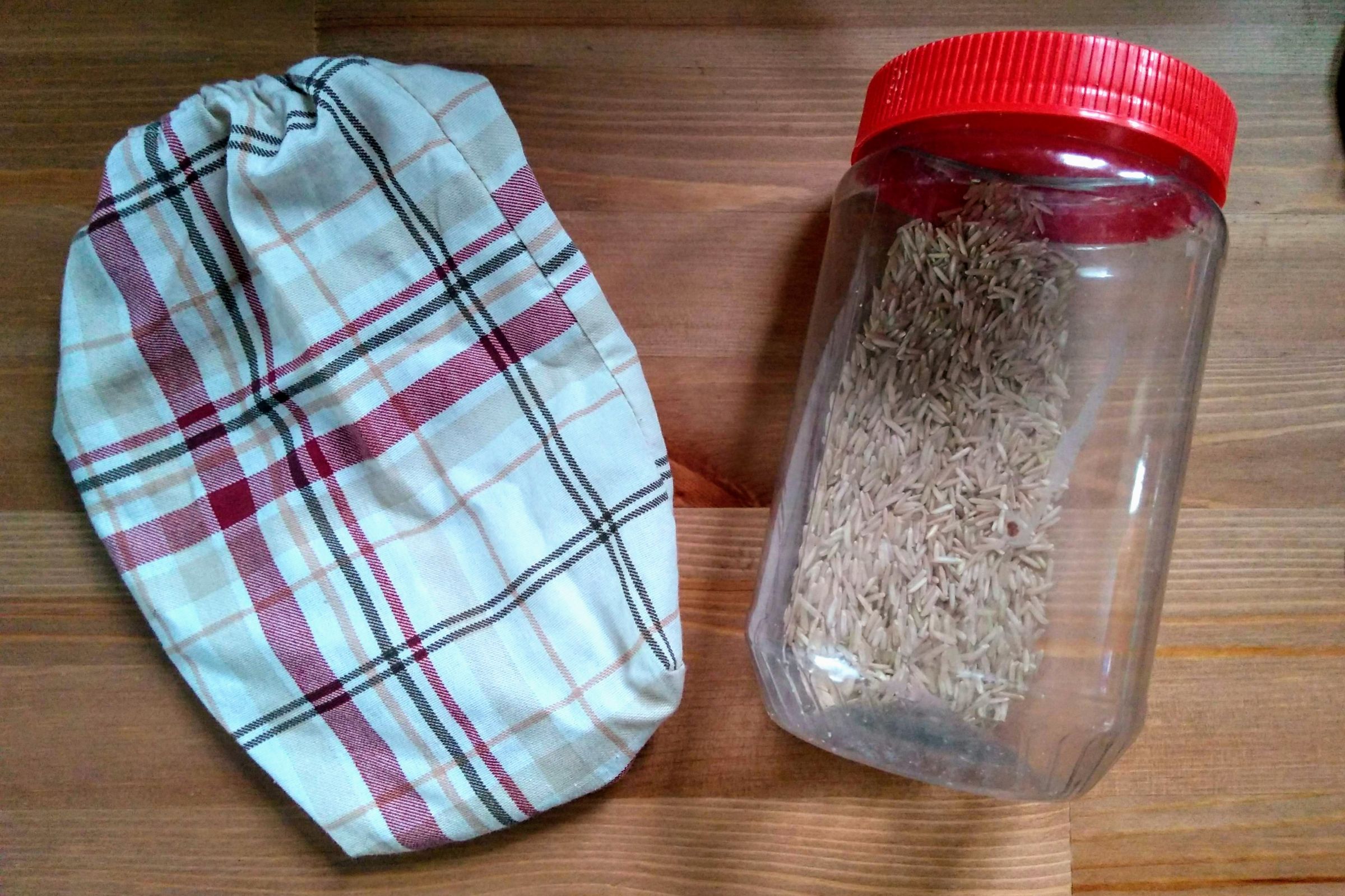 Rice Heating Pad : 3 Steps - Instructables