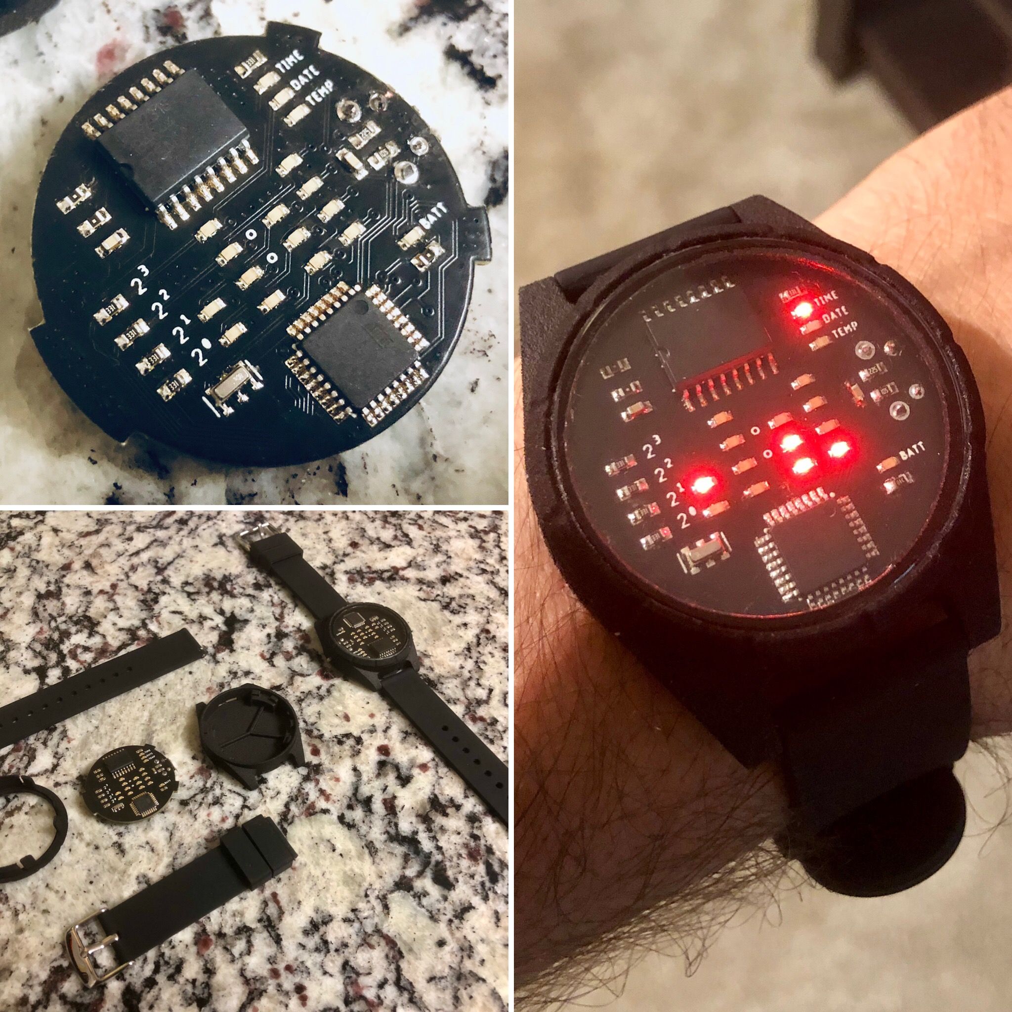 Binary Wrist Watch : 14 Steps (with Pictures) - Instructables