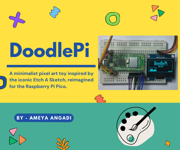 DoodlePi: a Raspberry Pi Pico Pixel Art Drawing Toy (Inspired From Etch a Sketch) : 7 Steps ...