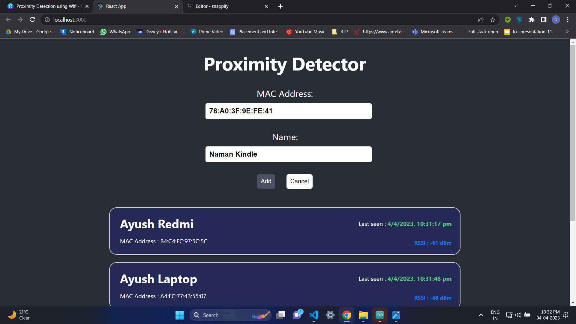 Proximity Detection in NodeMCU Using Wifi : 6 Steps - Instructables