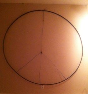 Large Peace Sign W/Lights : 3 Steps - Instructables