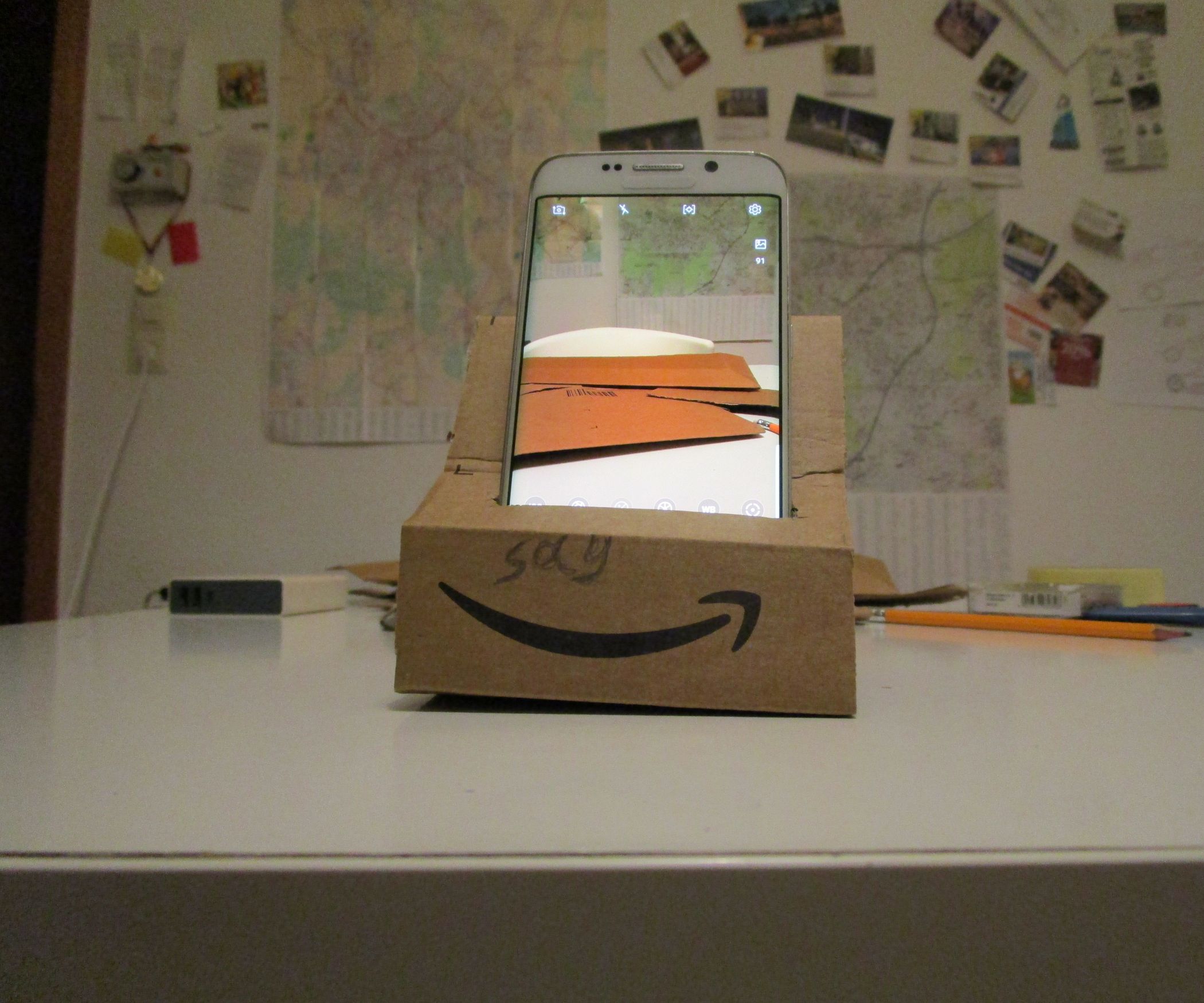 Cardboard Smartphone Camera Stabilizer : 3 Steps - Instructables