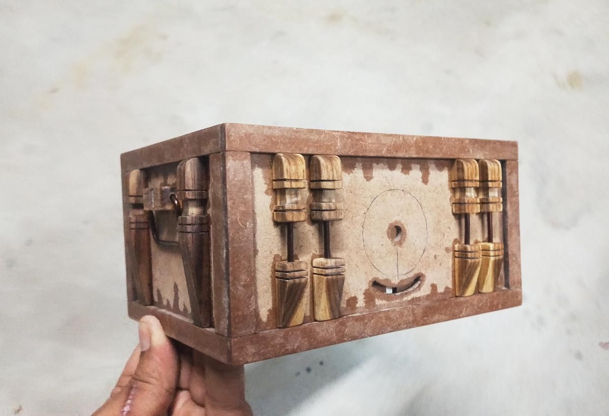 Ultimate Puzzle Box With 2 Step Lock Mechanism | Secret Box | Trick Box ...