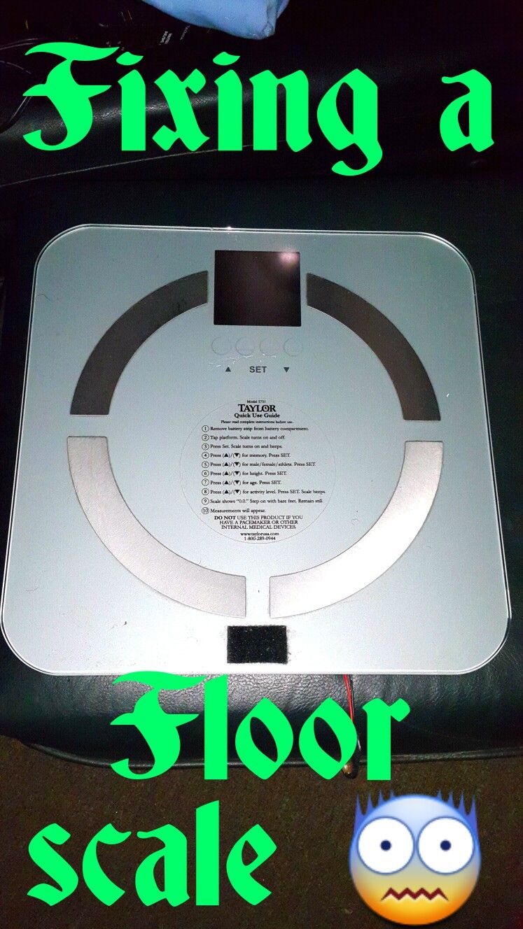 Fixing a Floor Scale. : 3 Steps - Instructables