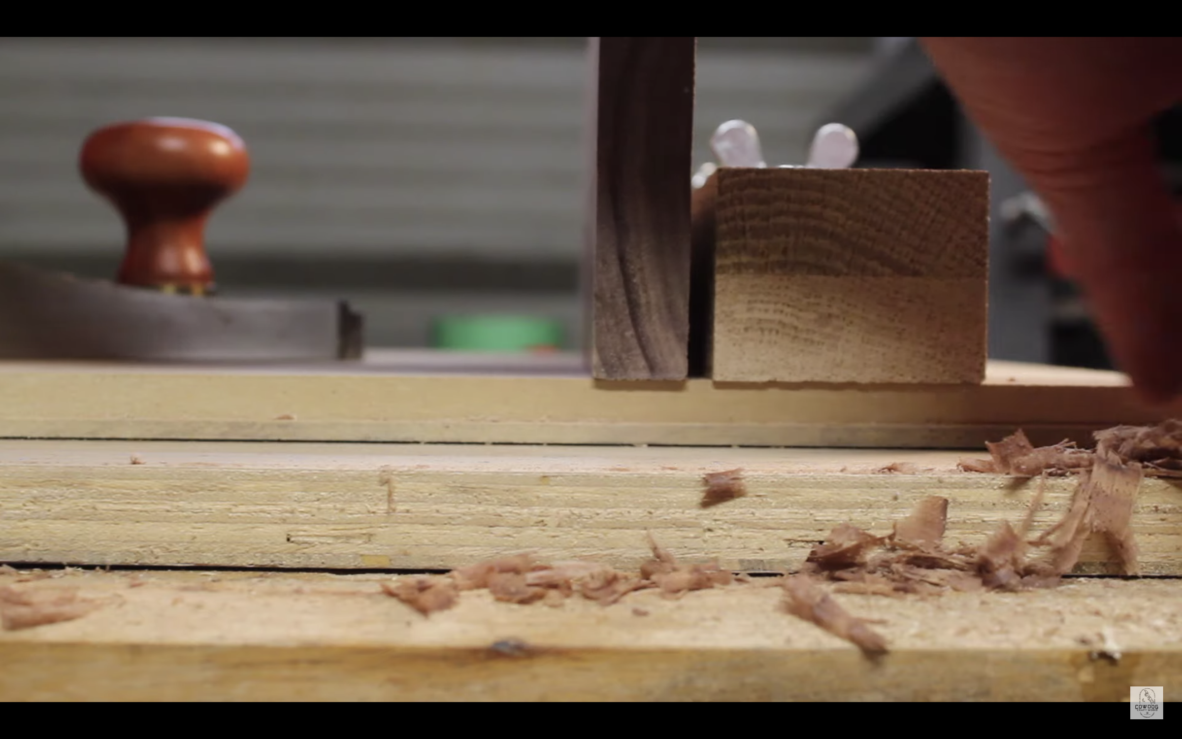 Scrap Wood Shooting Board - Hand Tool Woodworking for Beginners : 4 ...