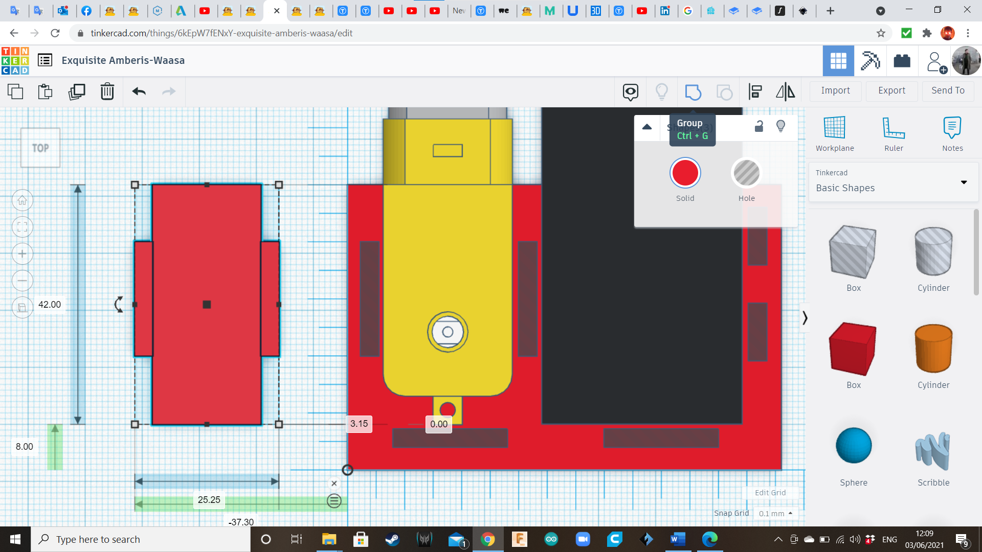 Tinkercad Robotics for School: Laser-cut Walking Machine! : 27 Steps ...