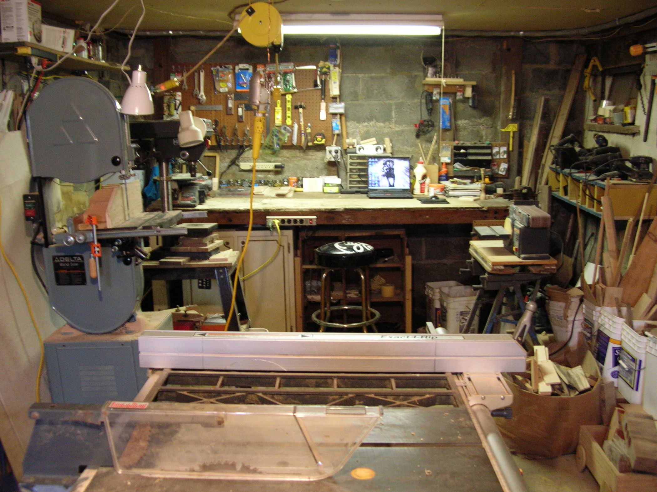 My Basement Workshop - Instructables
