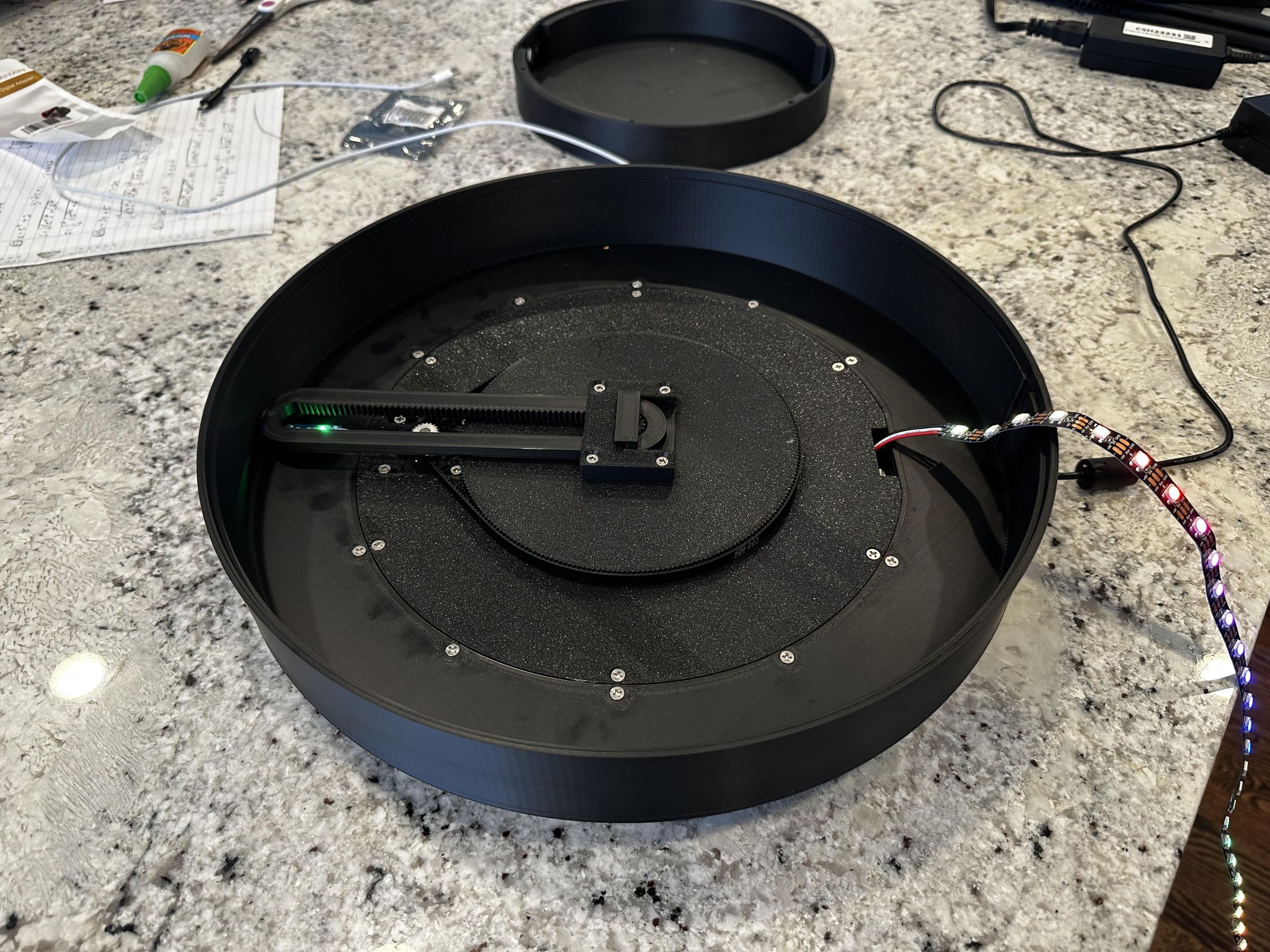 ESP32-Powered Tabletop Kinetic Sand Drawing Robot : 14 Steps (with Pictures) - Instructables