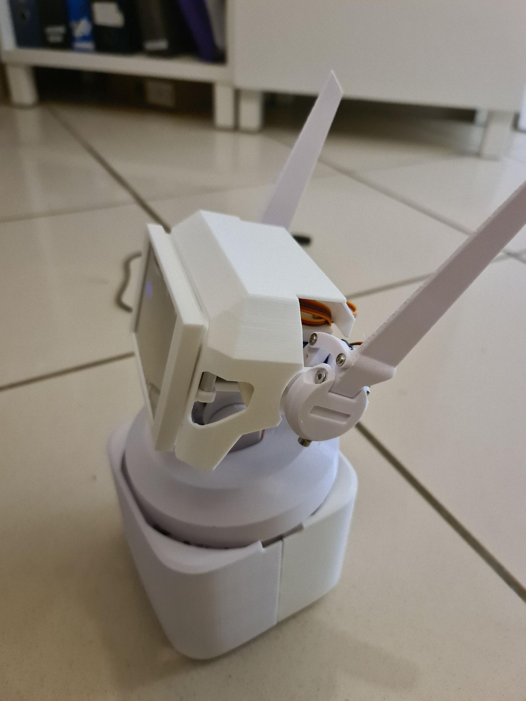Raspberry Pi Robot With Google Assistant Expresing Robotic Emotions ...