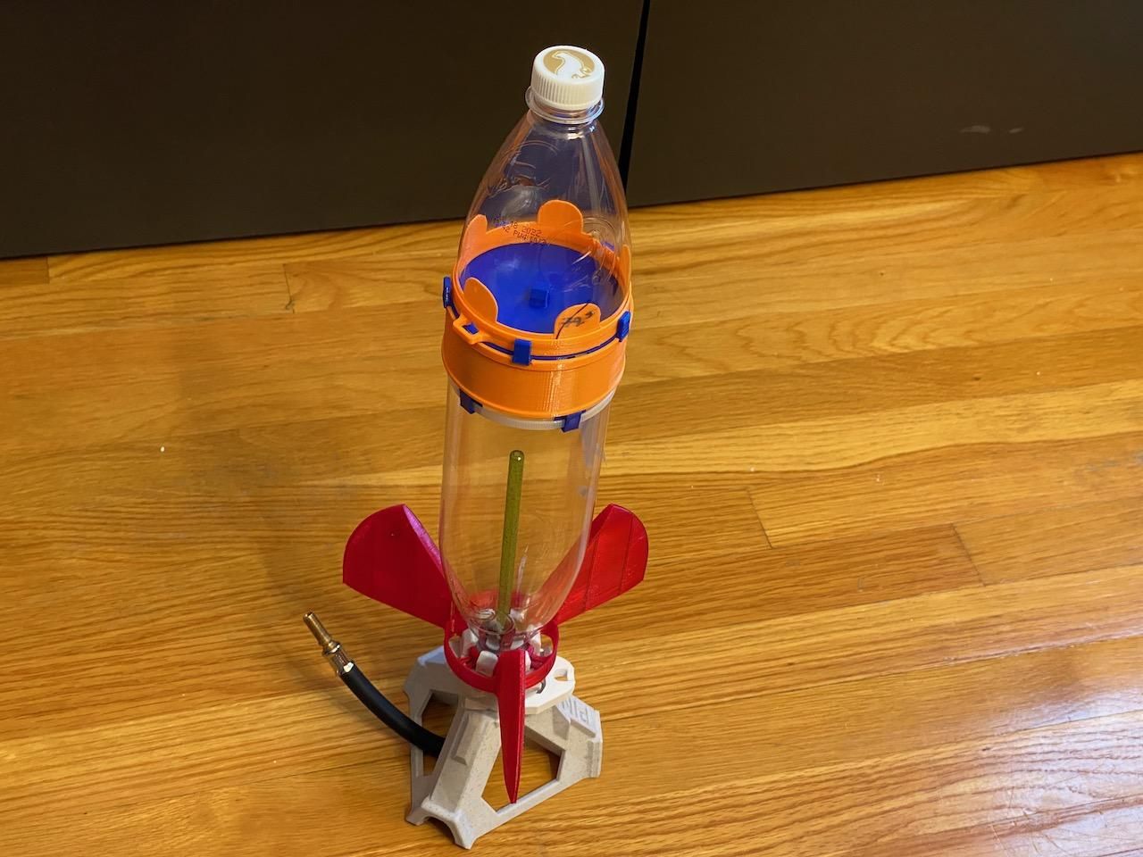 3D Printed Water Rocket Launcher (old) : 7 Steps (with Pictures ...