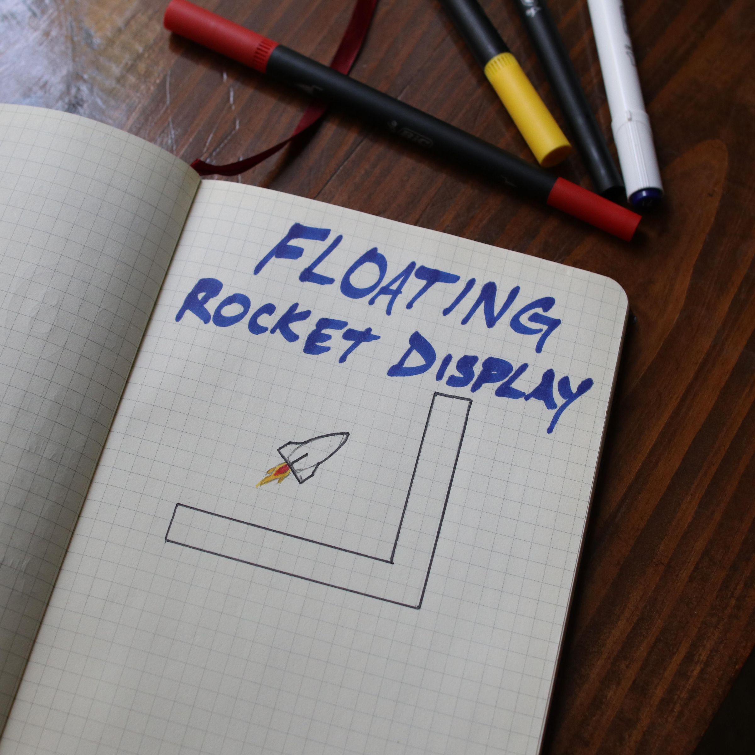 Floating Rocket Desktop Display : 6 Steps (with Pictures) - Instructables