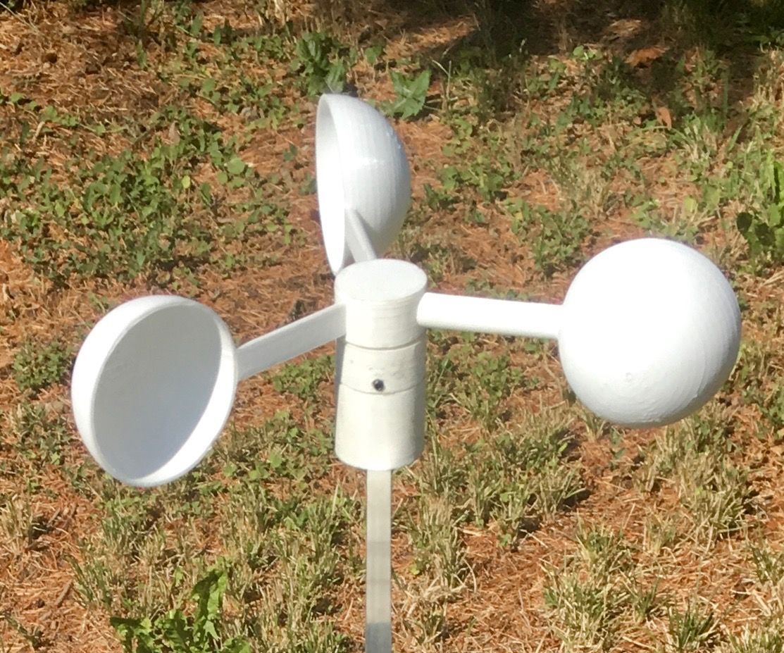 3d Printed Anemometer Under 5$ : 5 Steps - Instructables