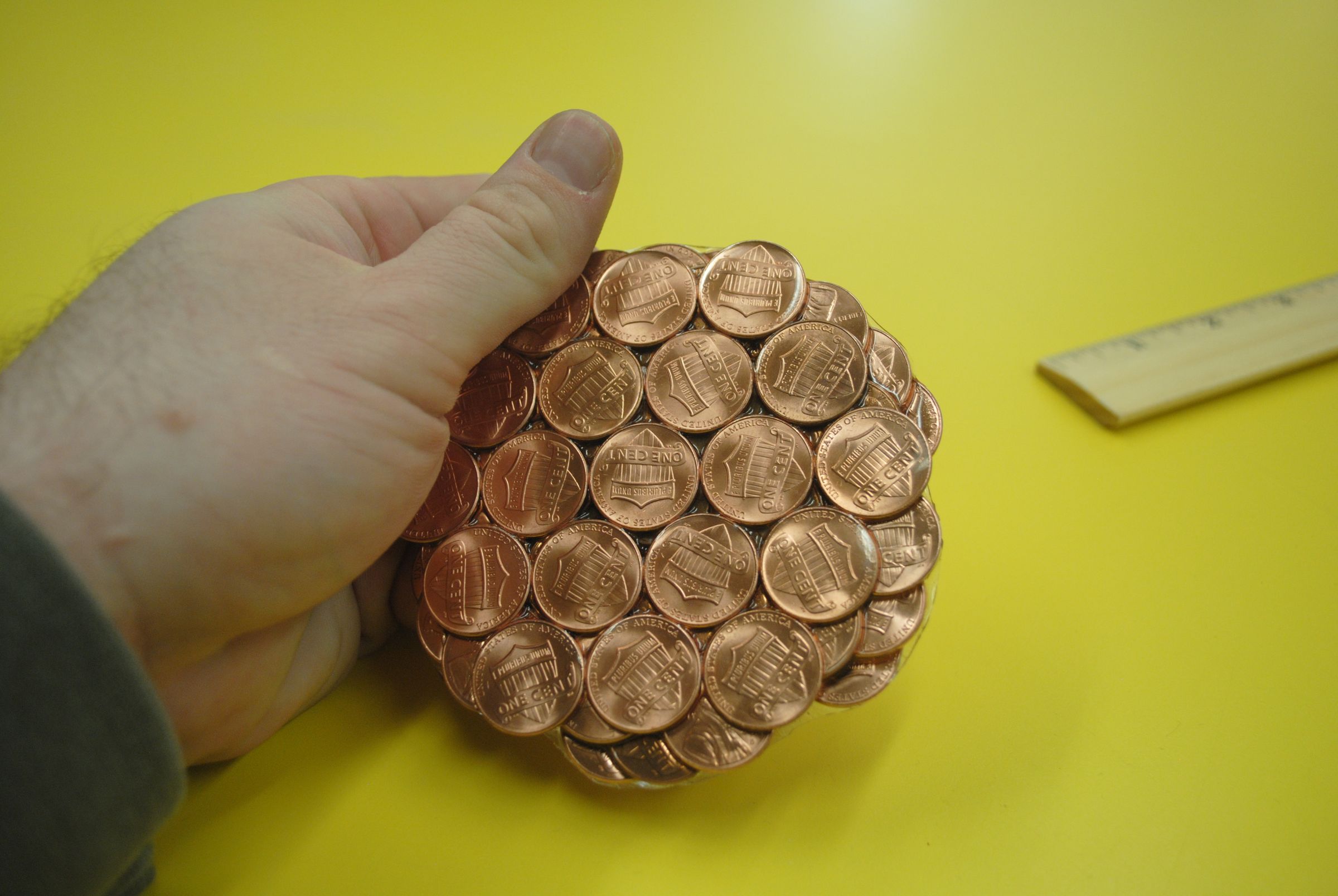 Penny Spiral Coaster : 4 Steps (with Pictures) - Instructables