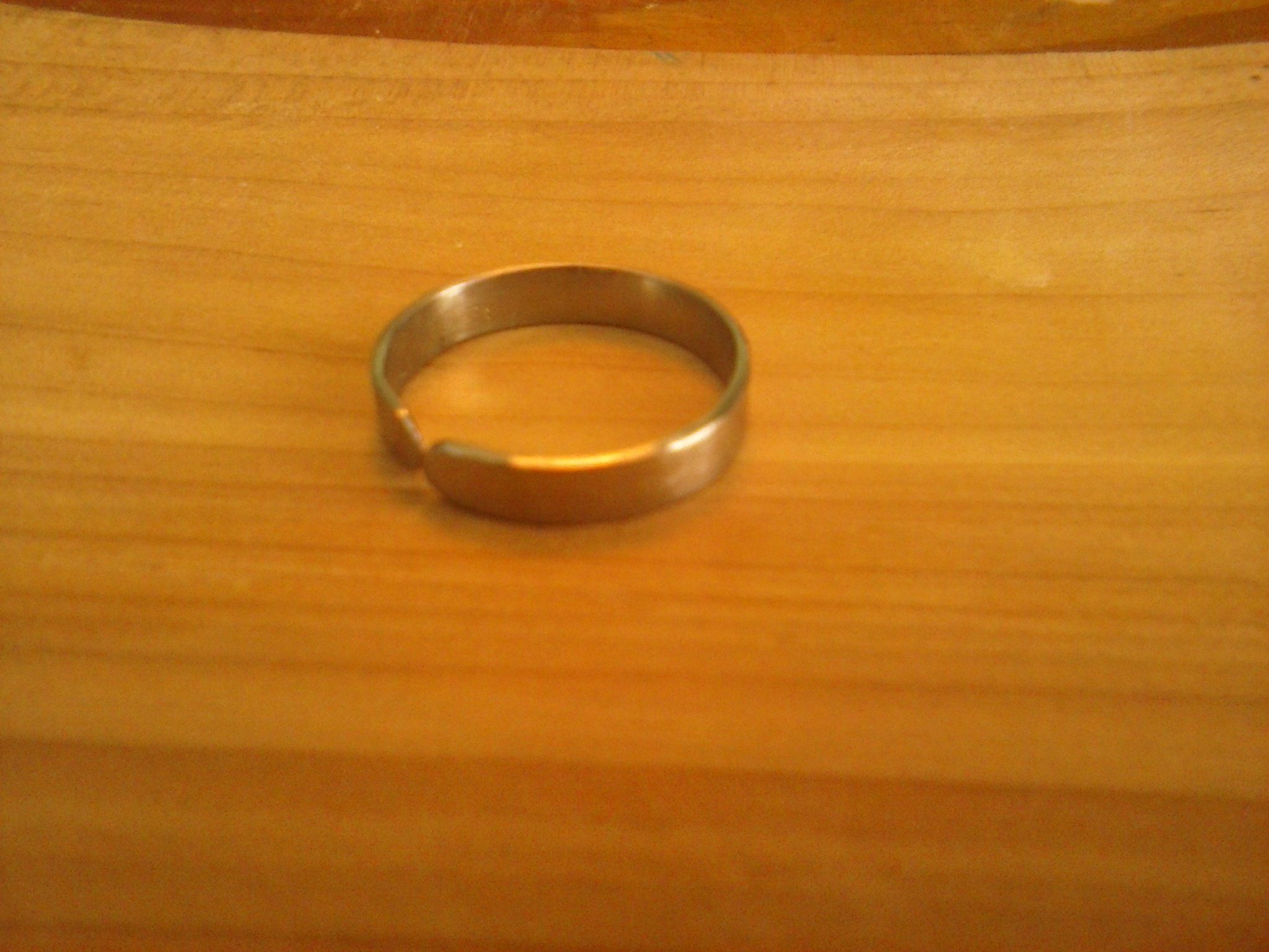 Make a Steel Ring From a Coat Hanger! : 6 Steps (with Pictures ...