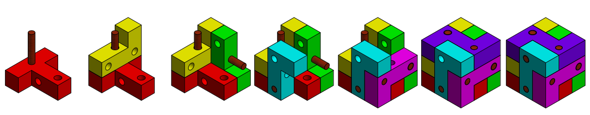 Wooden Block and Pin Puzzle : 17 Steps (with Pictures) - Instructables