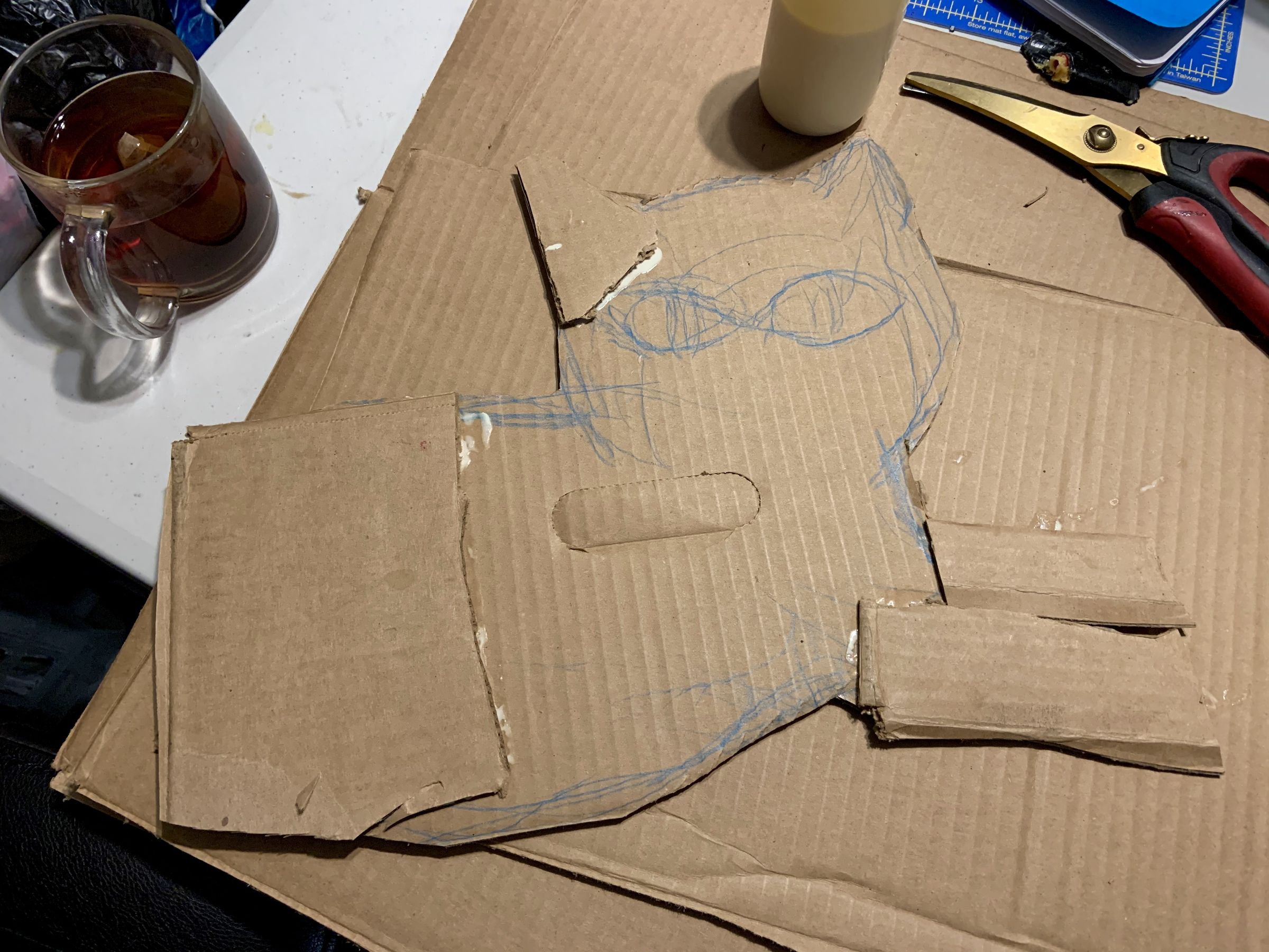 Cardboard Cat Bagpipes MIDI Controller : 4 Steps (with Pictures ...