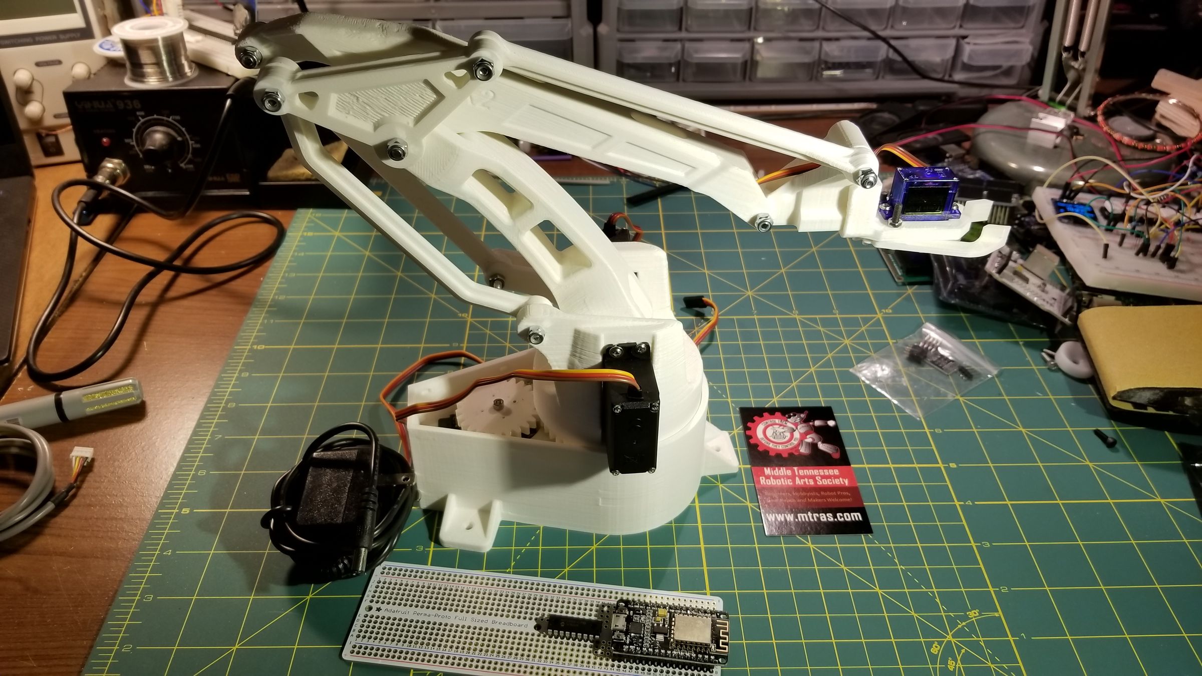 EEZYbotARM Mk2 - 3D Printed Robot : 8 Steps (with Pictures) - Instructables