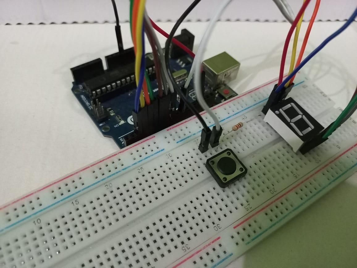 Digital Dice Using Arduino (Step by Step) : 3 Steps - Instructables