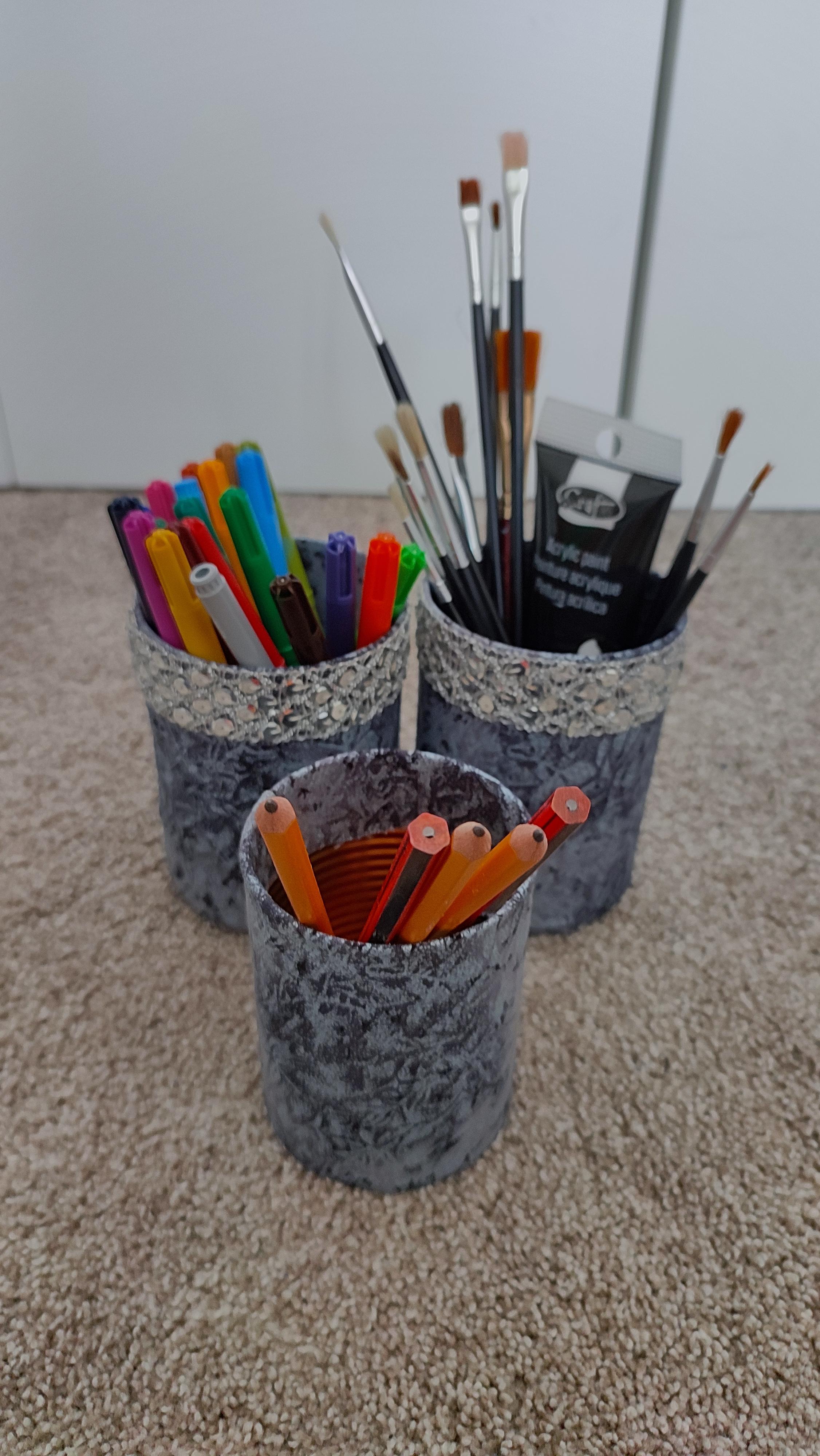 Scrap Cloth + Tin Can = Recycled Pen Stand? : 8 Steps (with Pictures ...