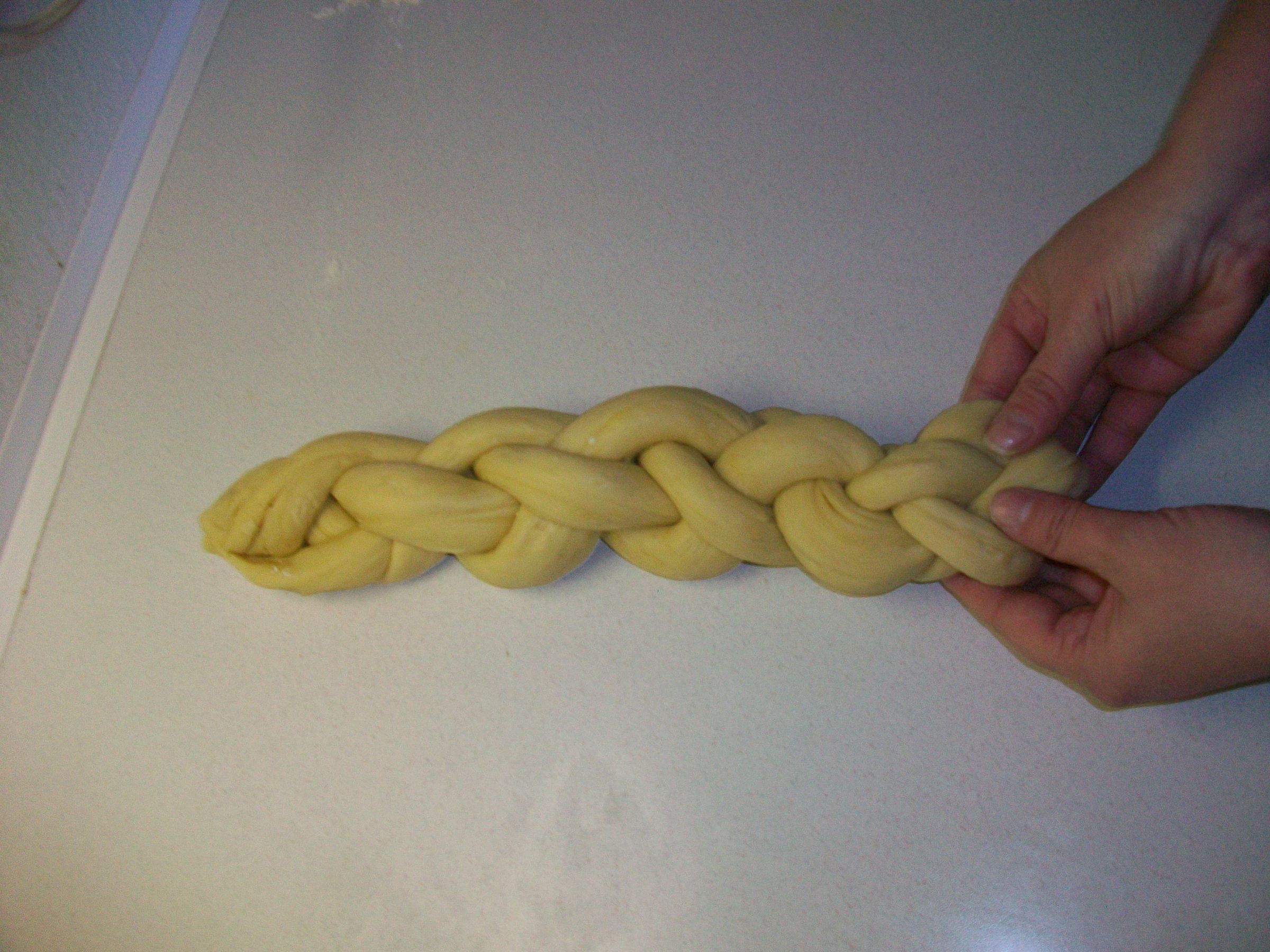 How to Braid Challah - 4 Strand Method. - Instructables