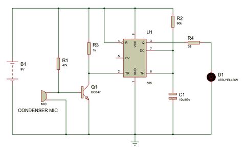 How to Make a Clap Activated Switch Using 555 Timer - Instructables