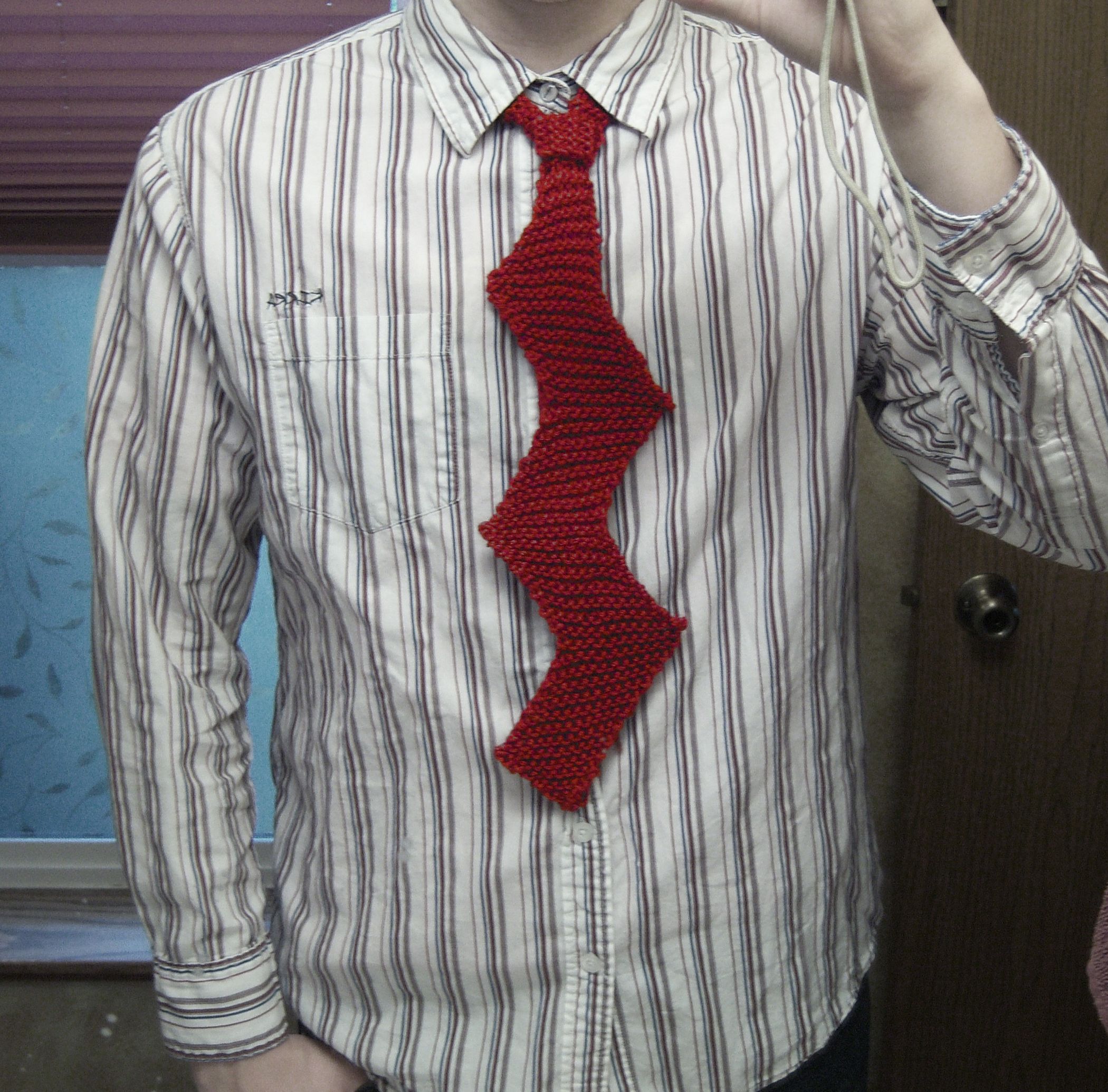 Knit a Zig-Zag Necktie : 4 Steps (with Pictures) - Instructables