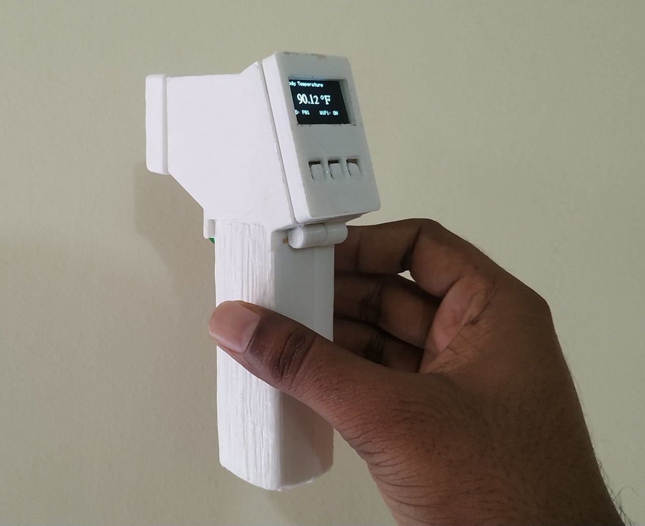 Contactless Iot Thermometer 9 Steps With Pictures Instructables