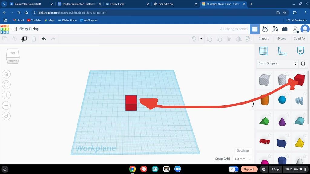How to Make a 3D Printed Keychain Using Tinkercad! : 21 Steps (with ...