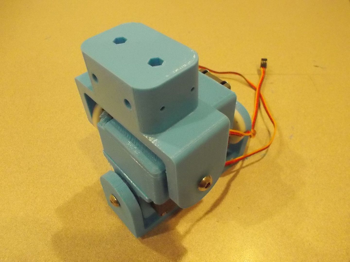 ASPIR: Full-Size 3D-Printed Humanoid Robot : 80 Steps (with Pictures ...