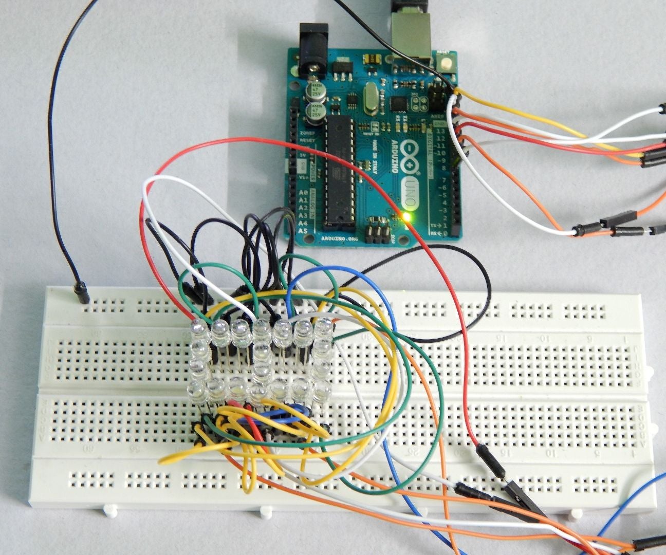 Seven Segment Display Using LEDs : 5 Steps (with Pictures) - Instructables Seven Segment Display Using LEDs : 5 Steps (with Pictures) - Instructables