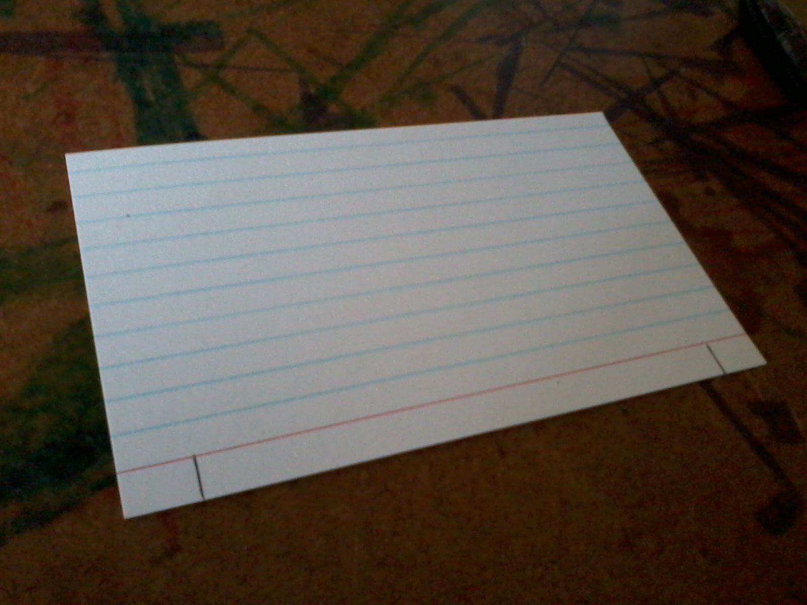 Fun With Index Cards - Little Home on the Desktop : 7 Steps - Instructables