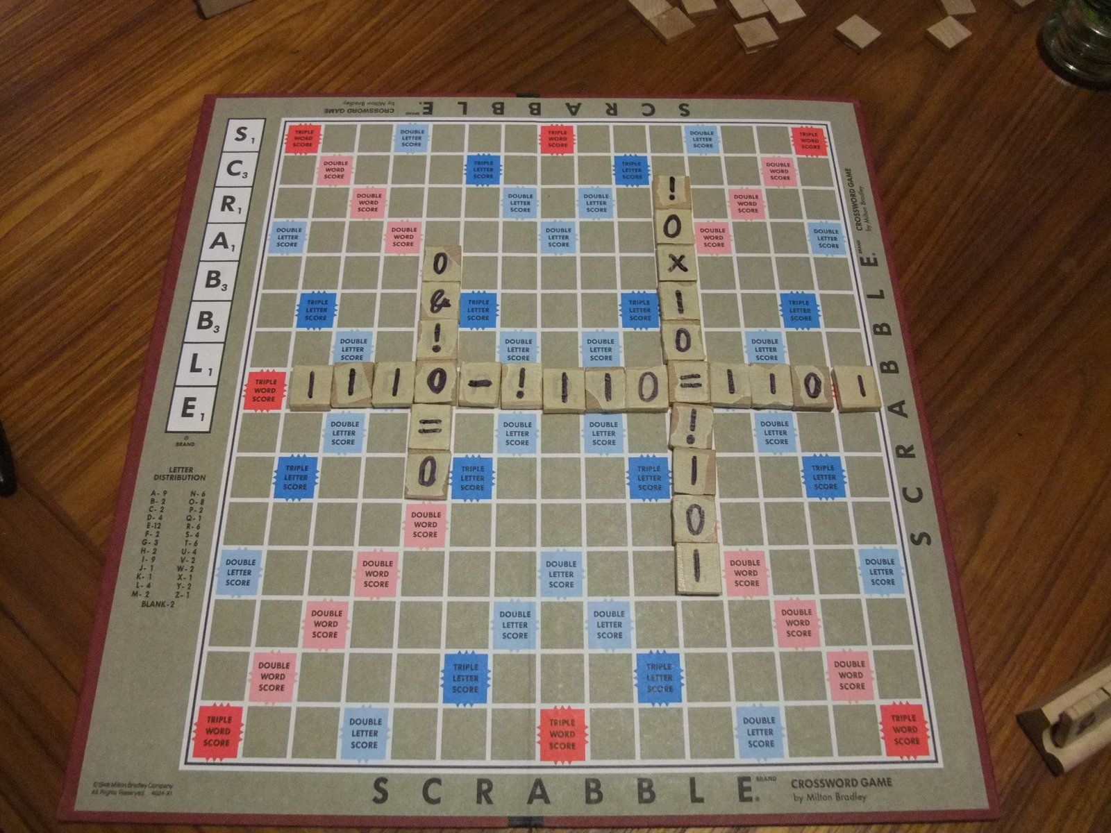 Binary Number Scrabble - the Game : 6 Steps - Instructables