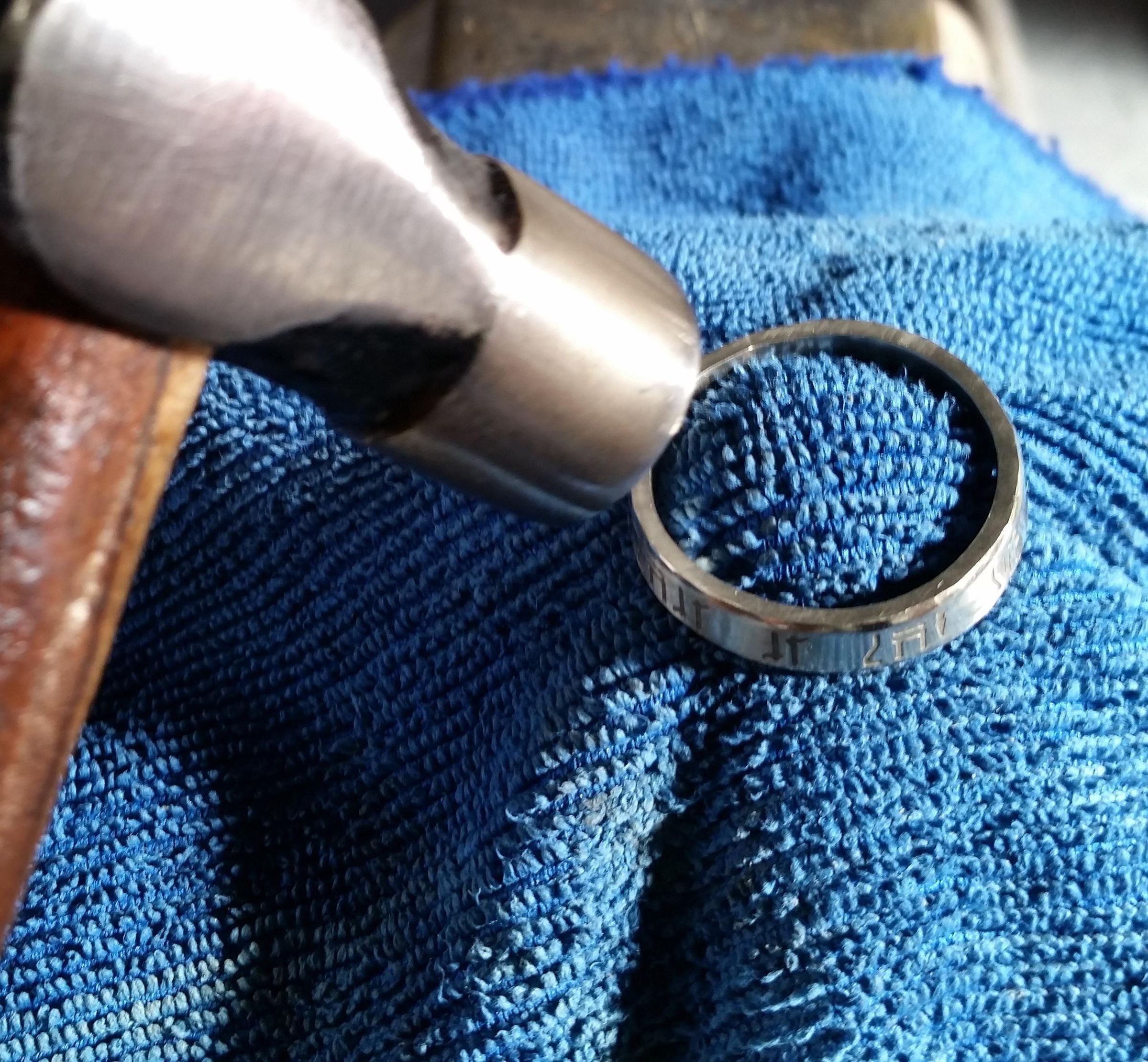 This Is the Way... Hand-forged & Etched Ring : 8 Steps (with Pictures ...
