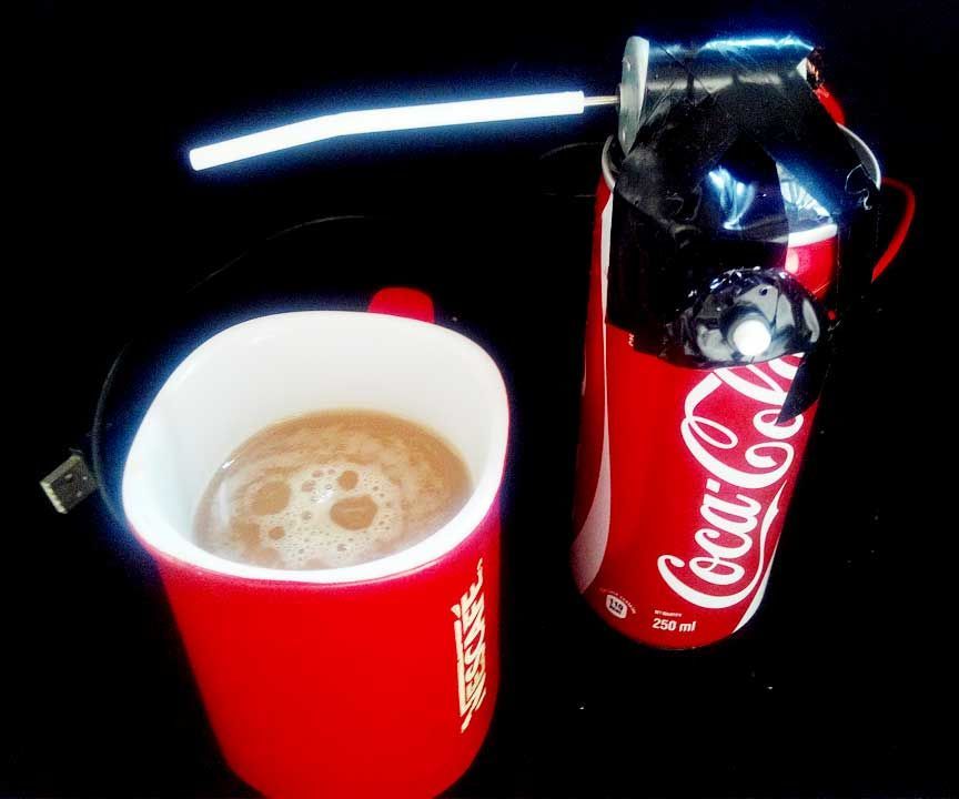 How TO MAKE USB ELECTRIC COFFEE MIXER AT HOME : 10 Steps (with Pictures ...