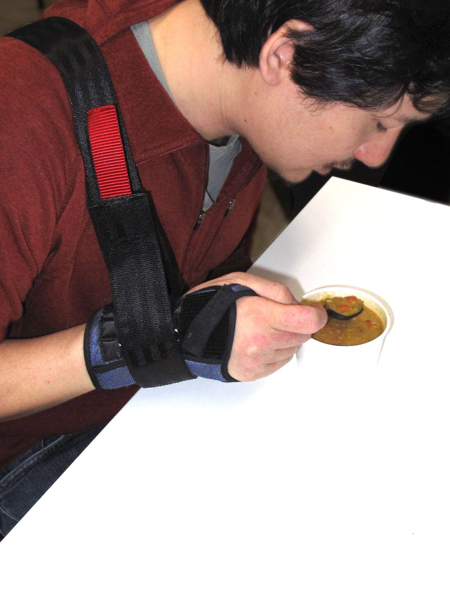 Assistive Dining Device (Arm Sling) : 6 Steps (with Pictures ...