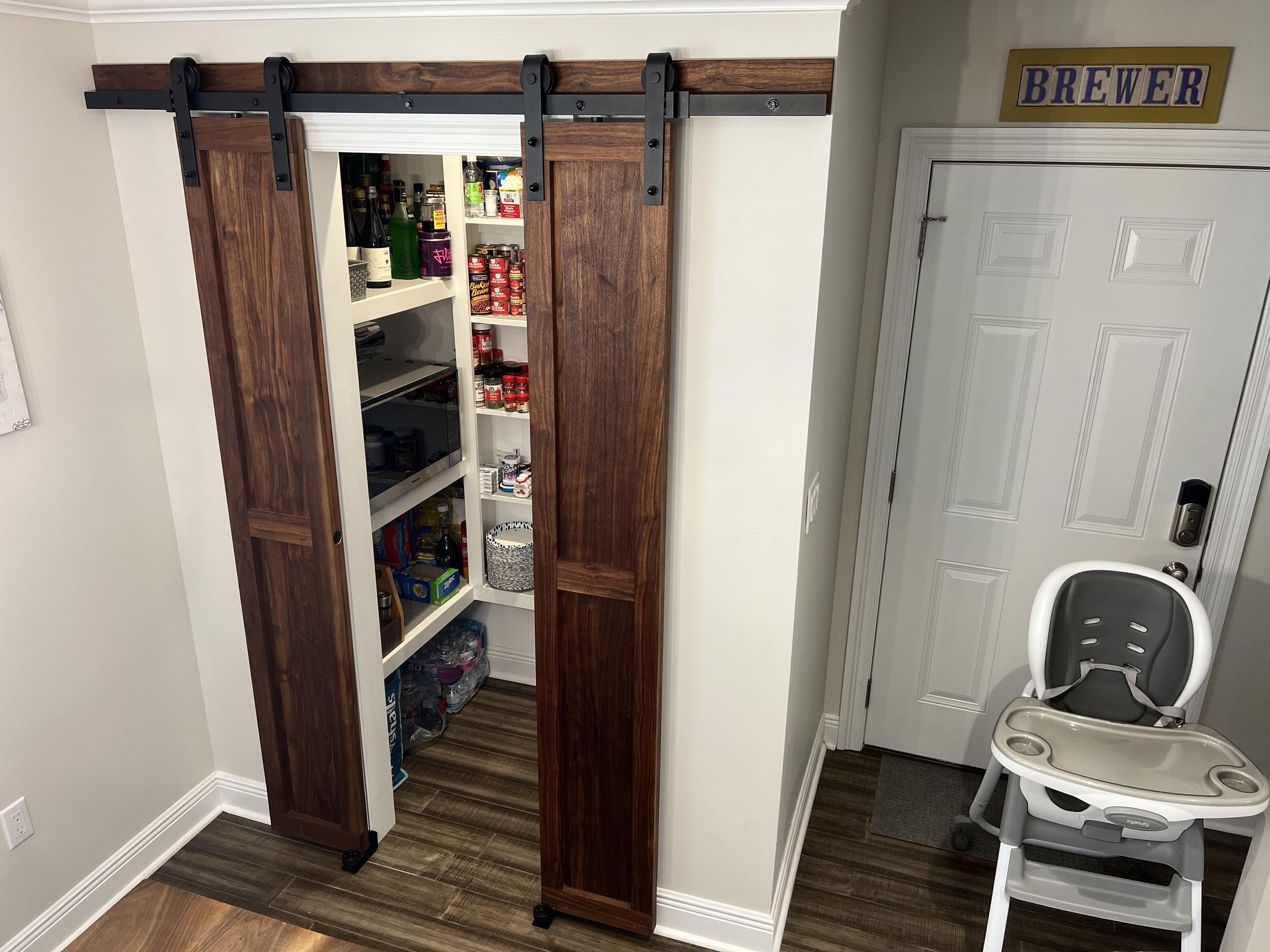 Double Sliding Pantry Doors : 14 Steps (with Pictures) - Instructables