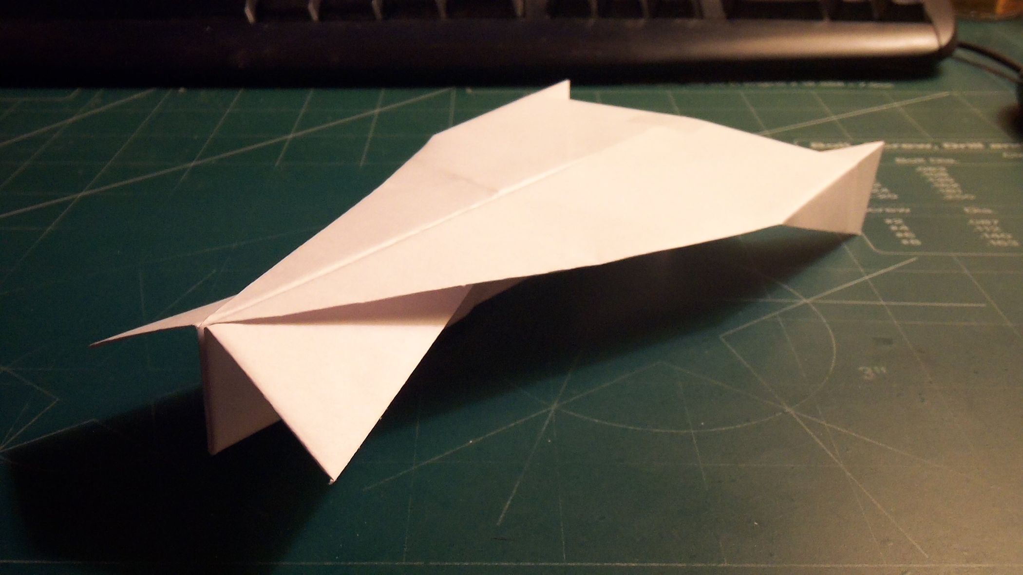 How to Make the Turbo Ultraceptor Paper Airplane : 5 Steps - Instructables