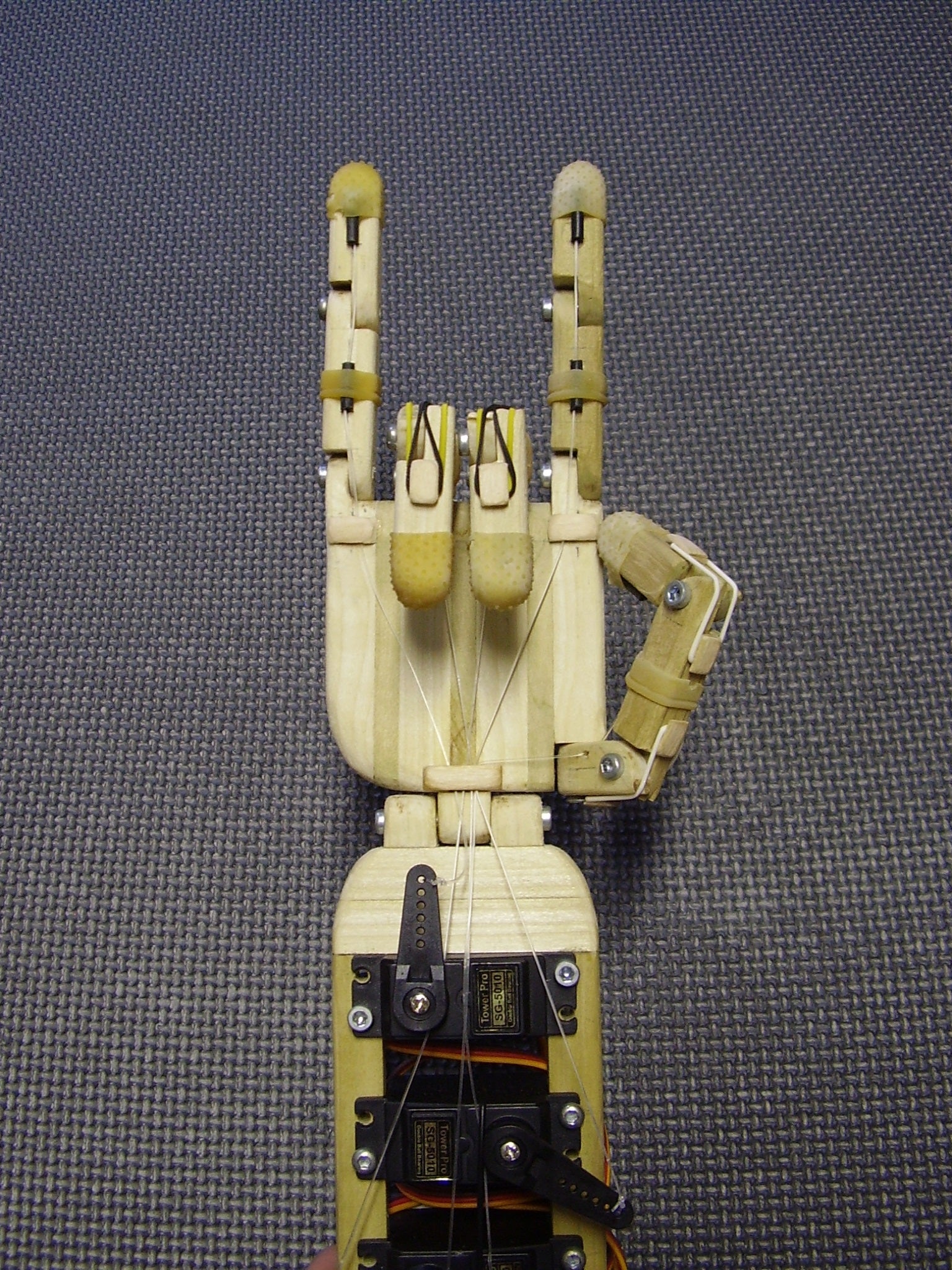 Arduino Animatronic Hand Mark 1 - Instructables