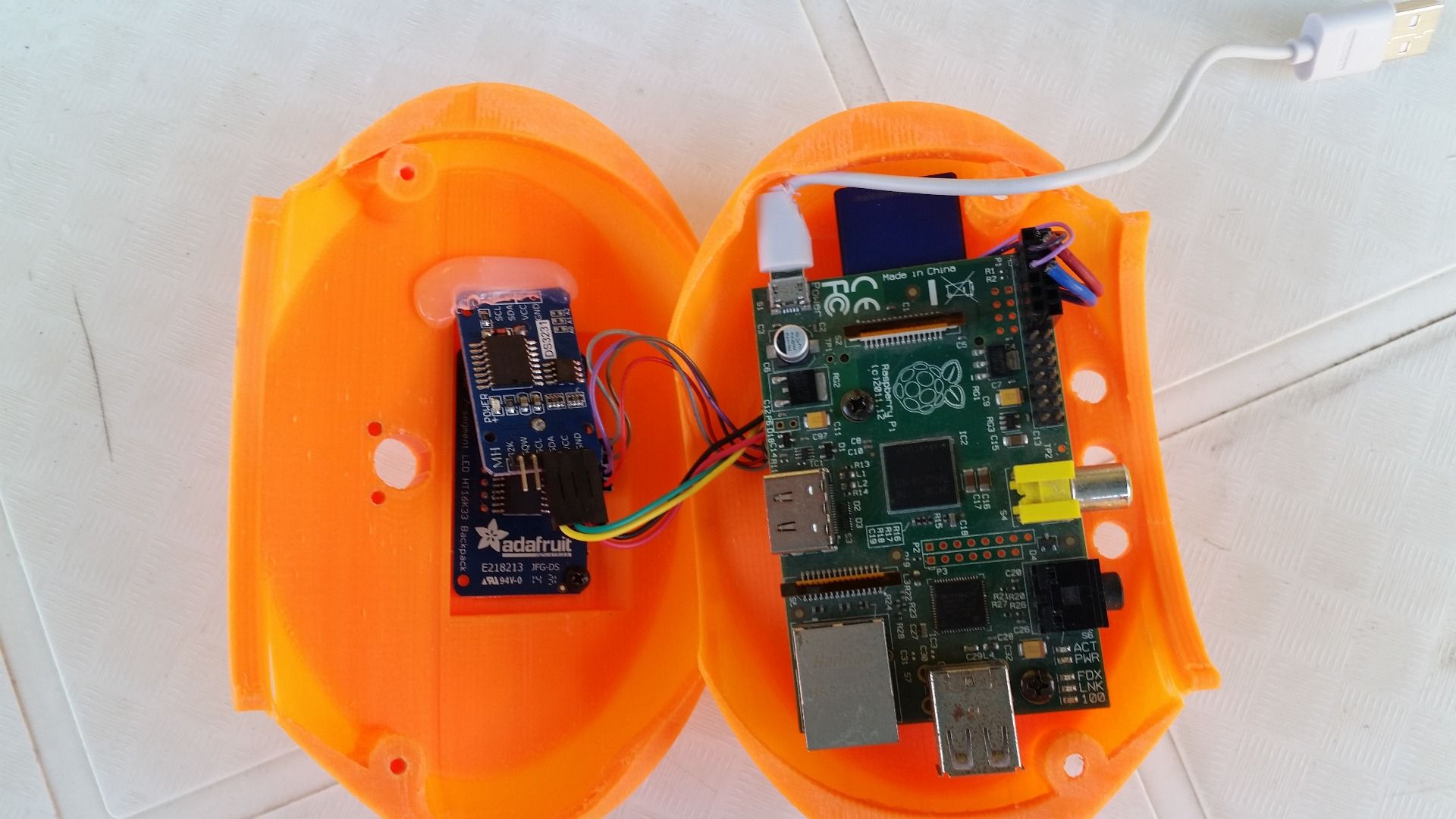 Raspberry Pi Barometer Weather Clock : 9 Steps (with Pictures ...